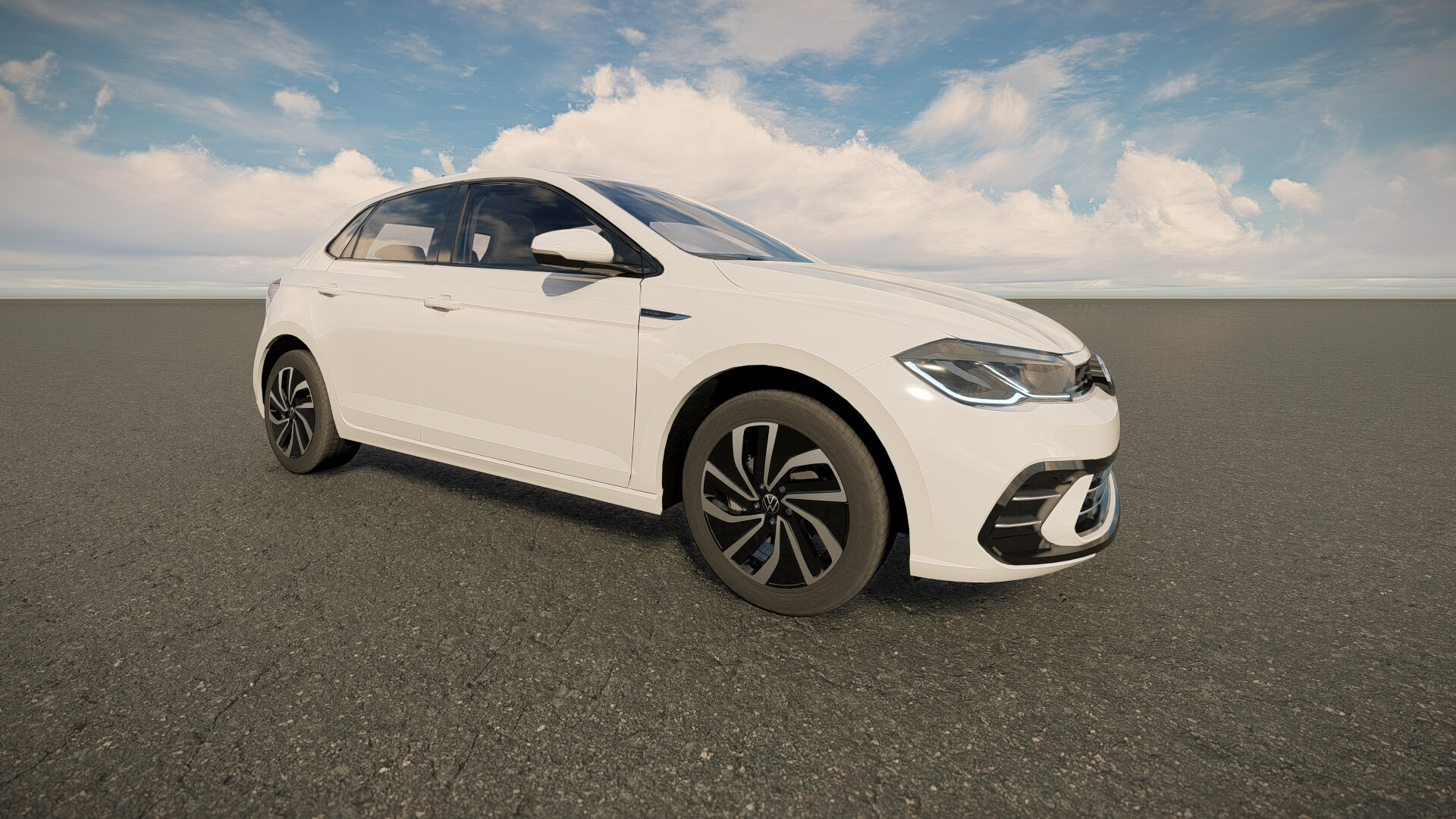 Volkswagen Polo 2024 - 3D Model by AlphaGroup