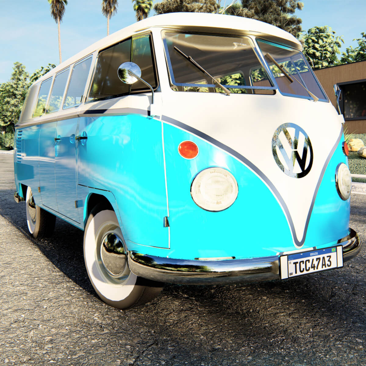 Volkswagen Type 2 - 3D Model by AlphaGroup