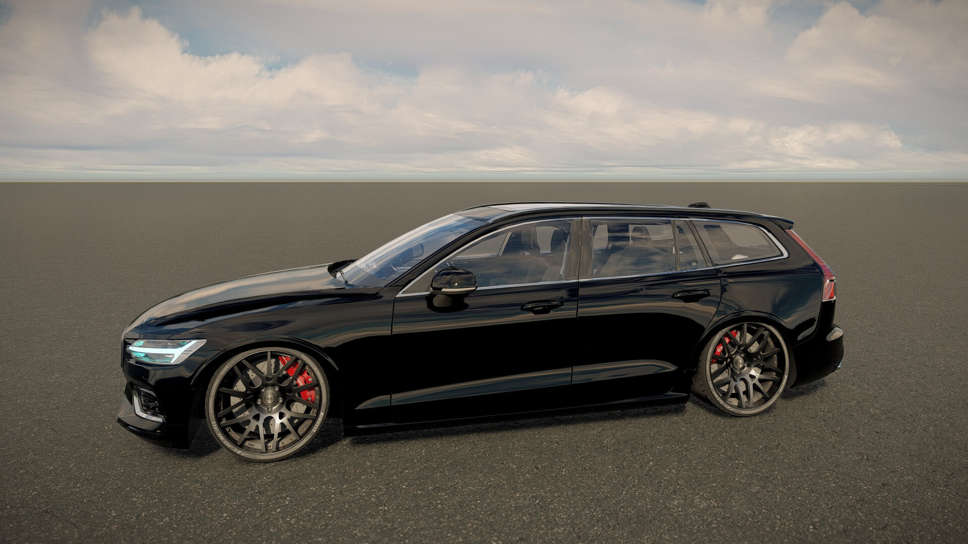 Volvo V60 2023 - 3D Model by AlphaGroup