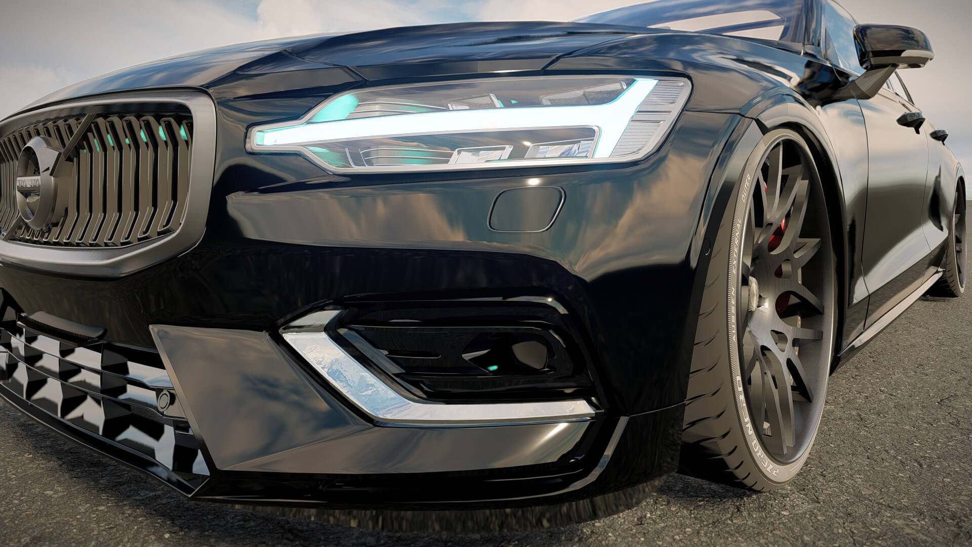 Volvo V60 2023 - 3D Model by AlphaGroup