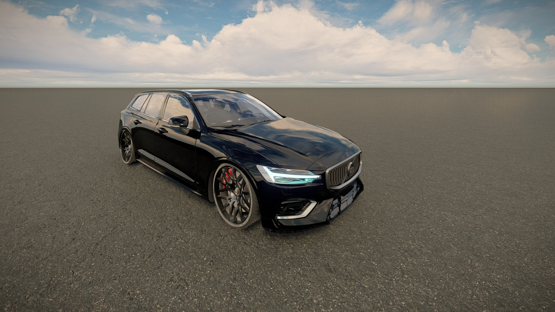 Volvo V60 2023 - 3D Model by AlphaGroup