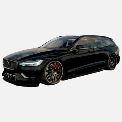 Volvo V60 2023 - 3D Model by AlphaGroup