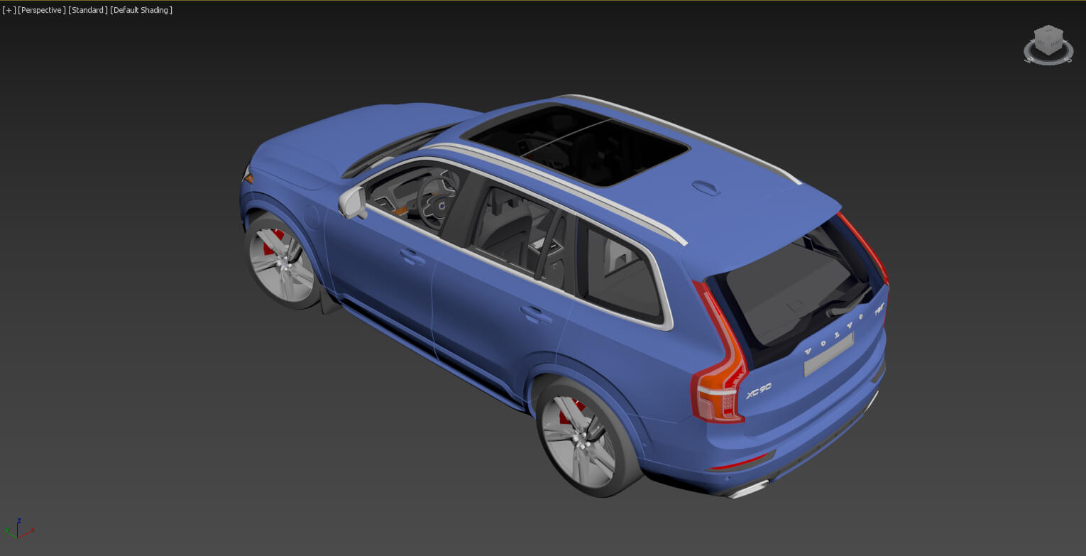 Volvo XC-90 2023 3D Model by AlphaGroup
