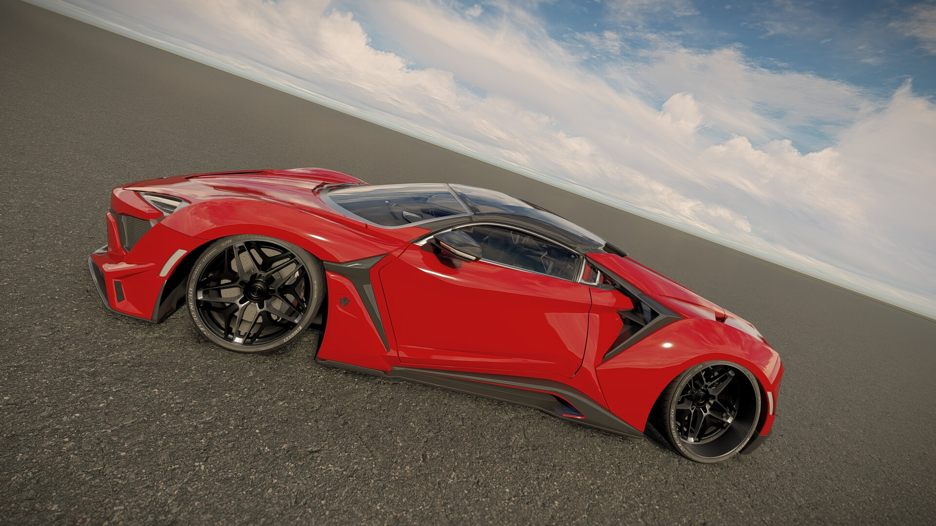 W Motors Fenyr Supersport - 3D Model by AlphaGroup