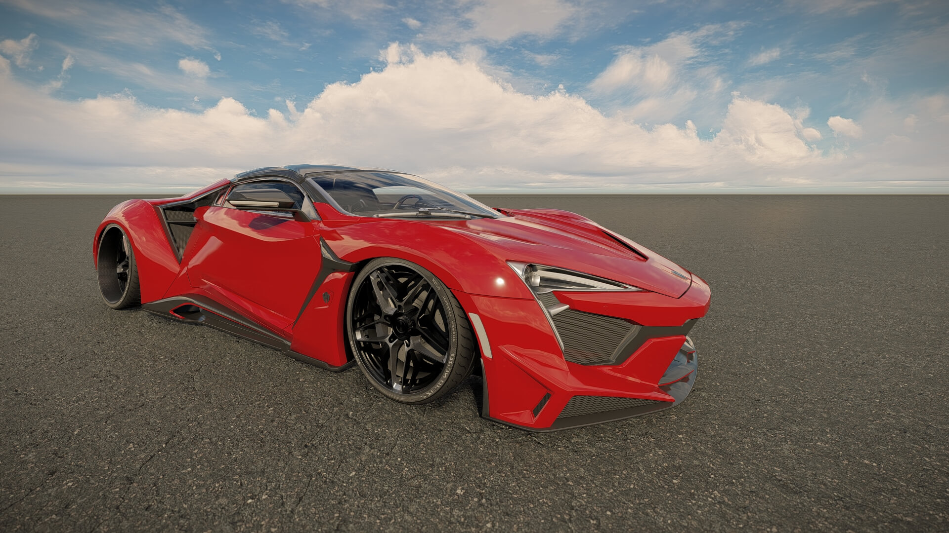 W Motors Fenyr Supersport - 3D Model by AlphaGroup