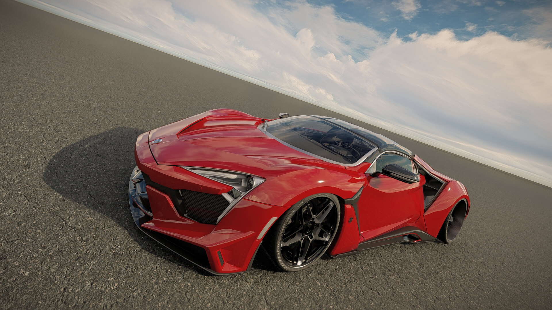 W Motors Fenyr Supersport - 3D Model by AlphaGroup