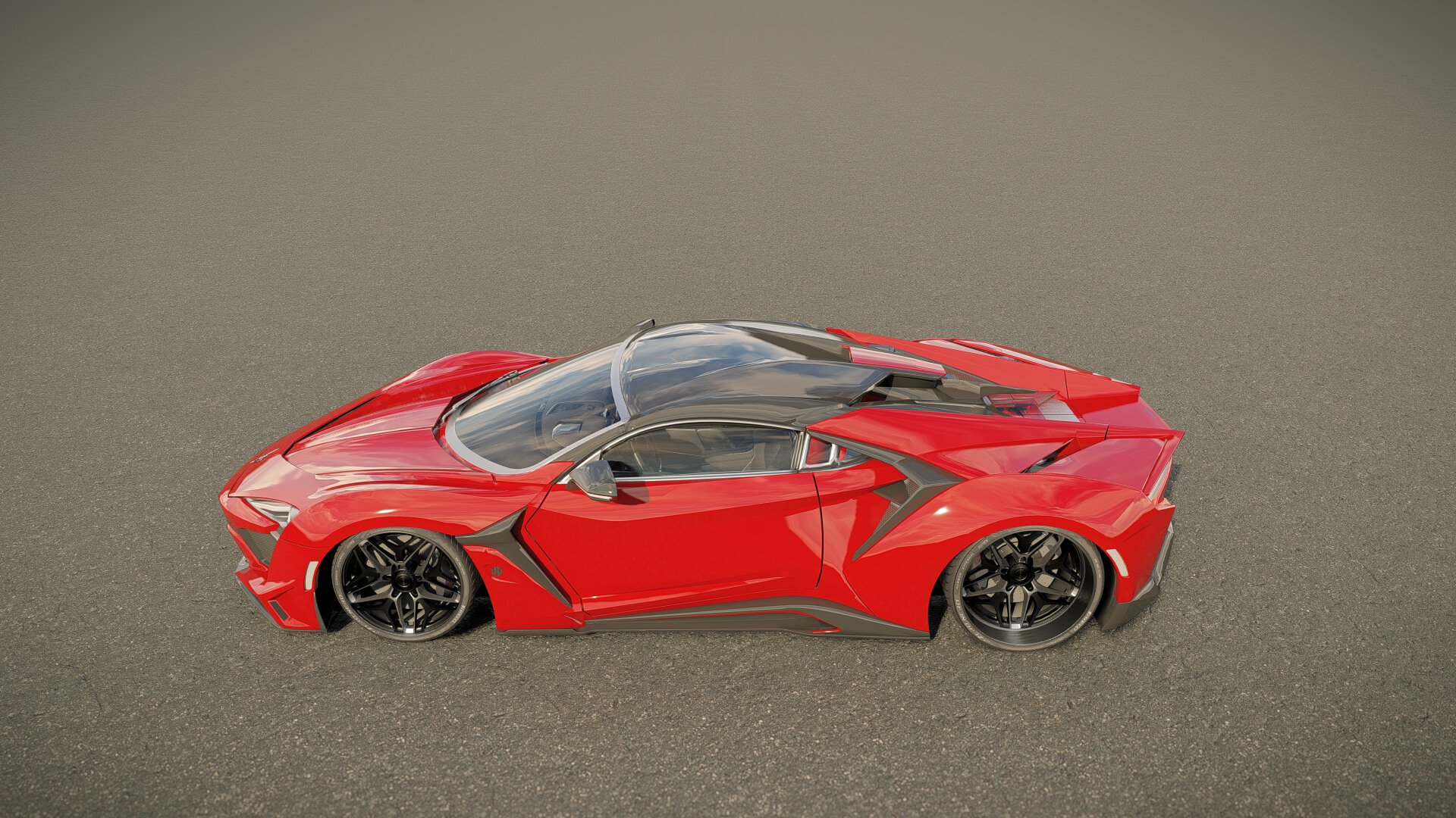 W Motors Fenyr Supersport - 3D Model by AlphaGroup