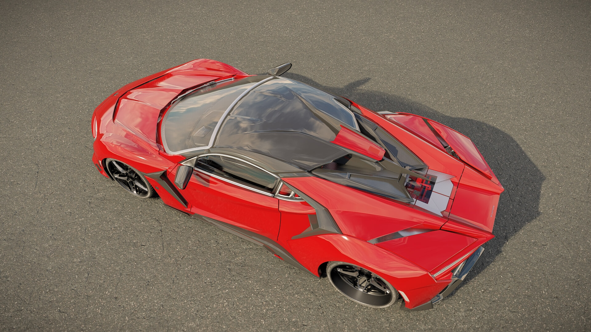 W Motors Fenyr Supersport - 3D Model by AlphaGroup