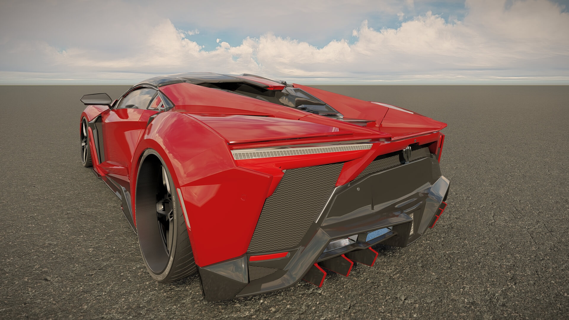 W Motors Fenyr Supersport - 3D Model by AlphaGroup