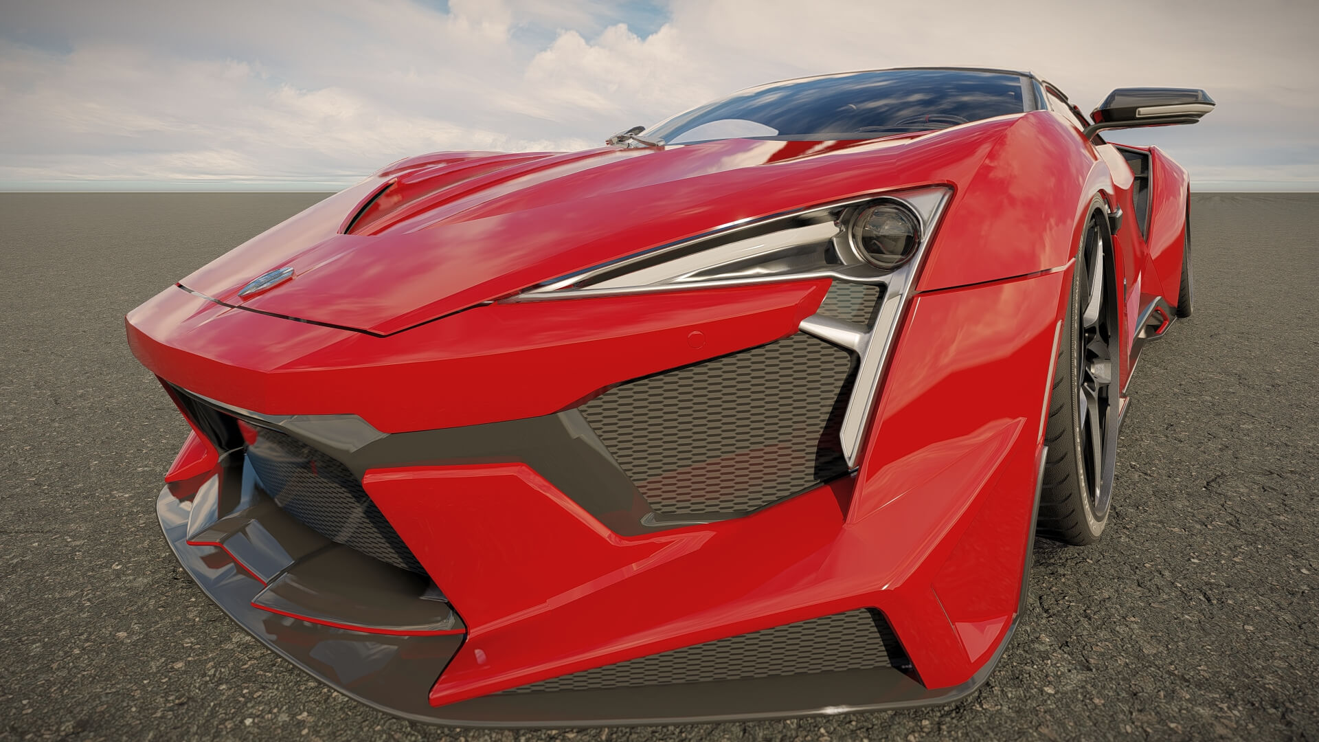 W Motors Fenyr Supersport - 3D Model by AlphaGroup