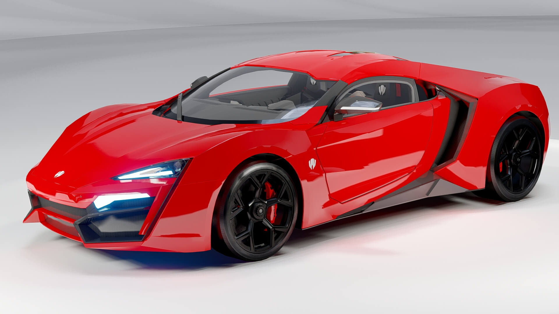 W Motors Lykan Hypersport 2015 - 3D Model by AlphaGroup