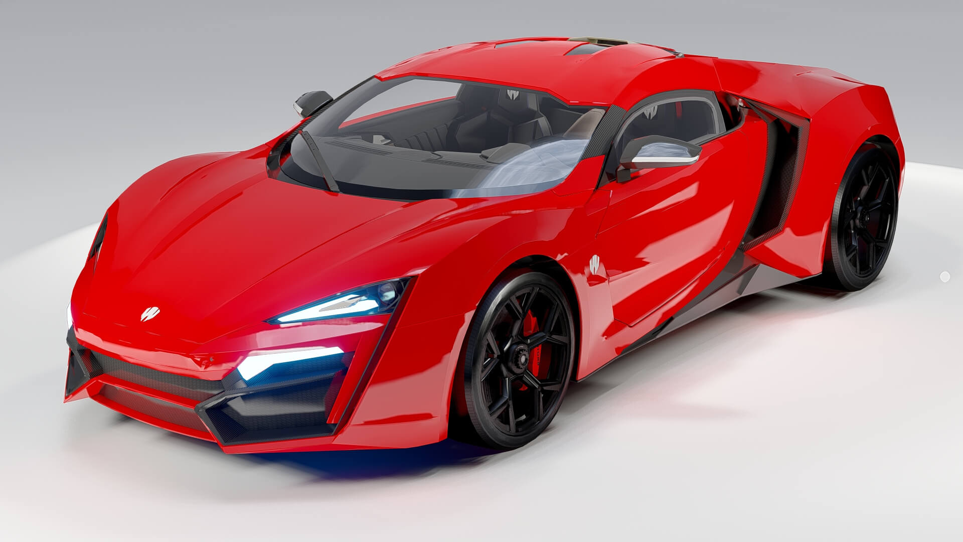 W Motors Lykan Hypersport 2015 - 3D Model by AlphaGroup