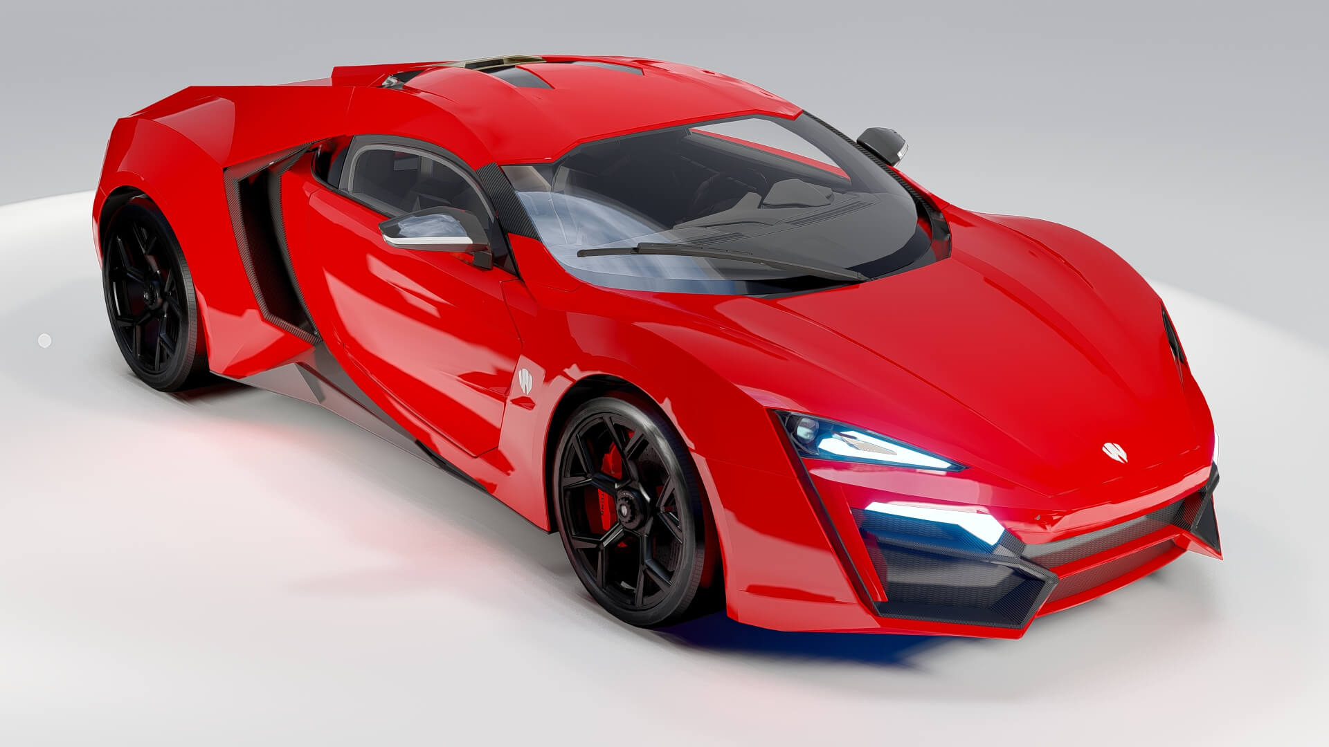 W Motors Lykan Hypersport 2015 - 3D Model by AlphaGroup