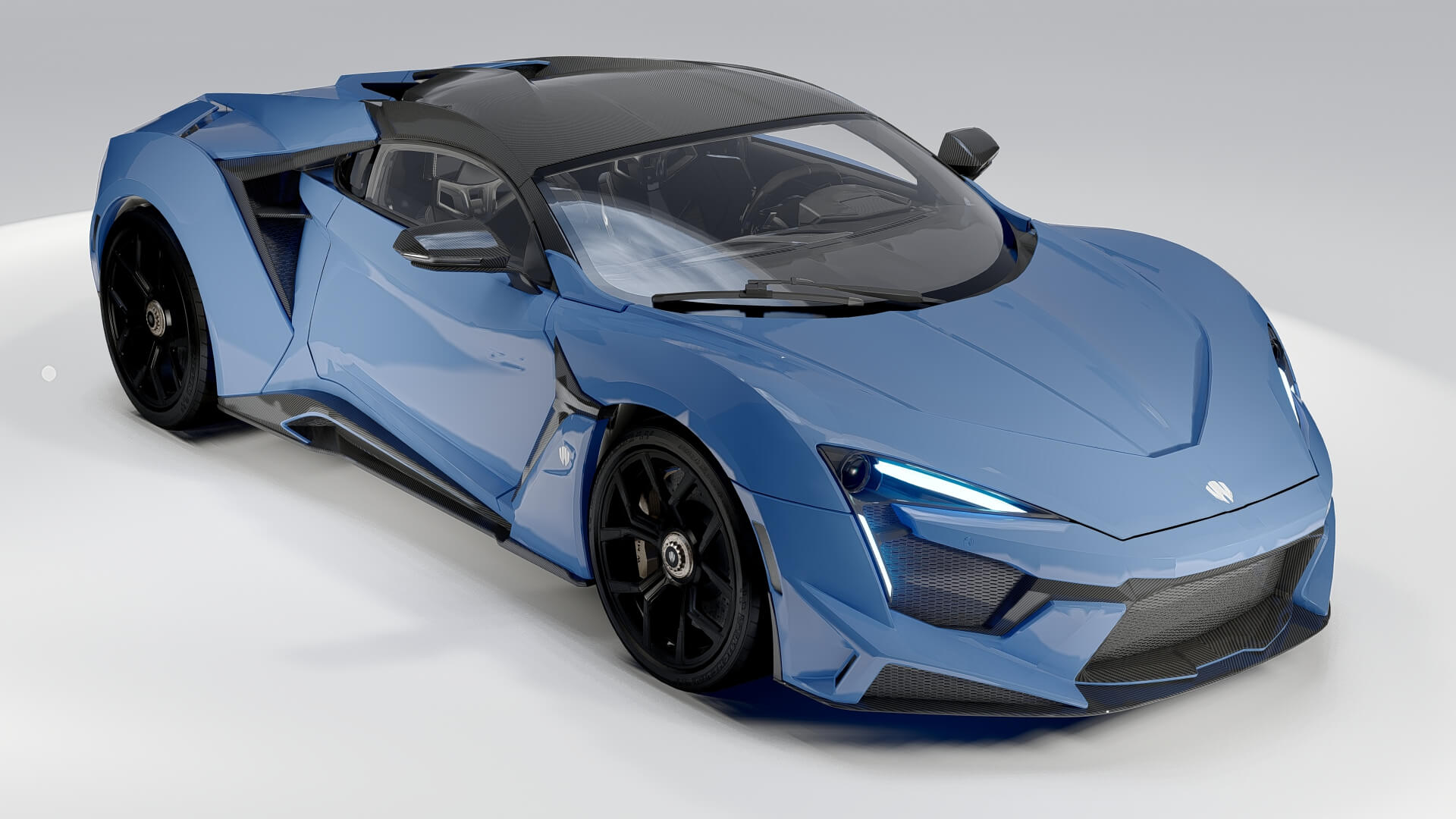 W Motors Lykan Hypersport 2016 - 3D Model by AlphaGroup