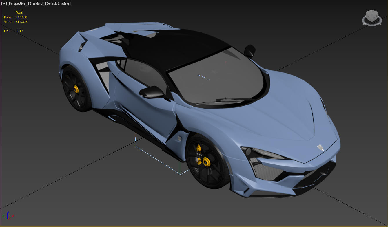 W Motors Lykan Hypersport 2016 - 3D Model by AlphaGroup