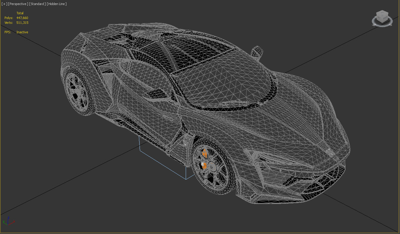 W Motors Lykan Hypersport 2016 - 3D Model by AlphaGroup