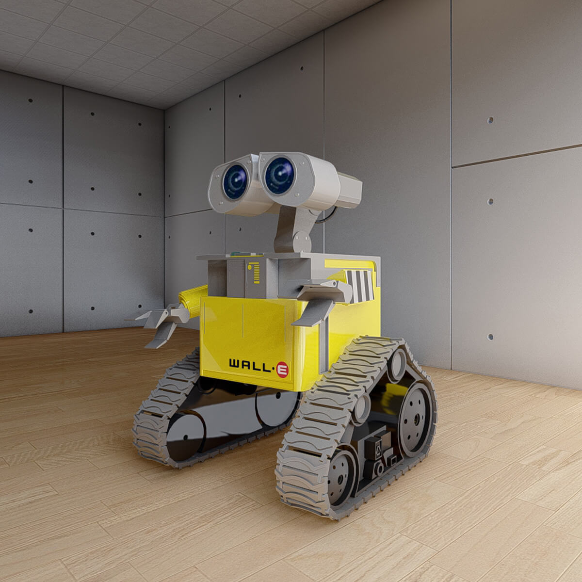 Wall E Robot - 3D Model by AlphaGroup