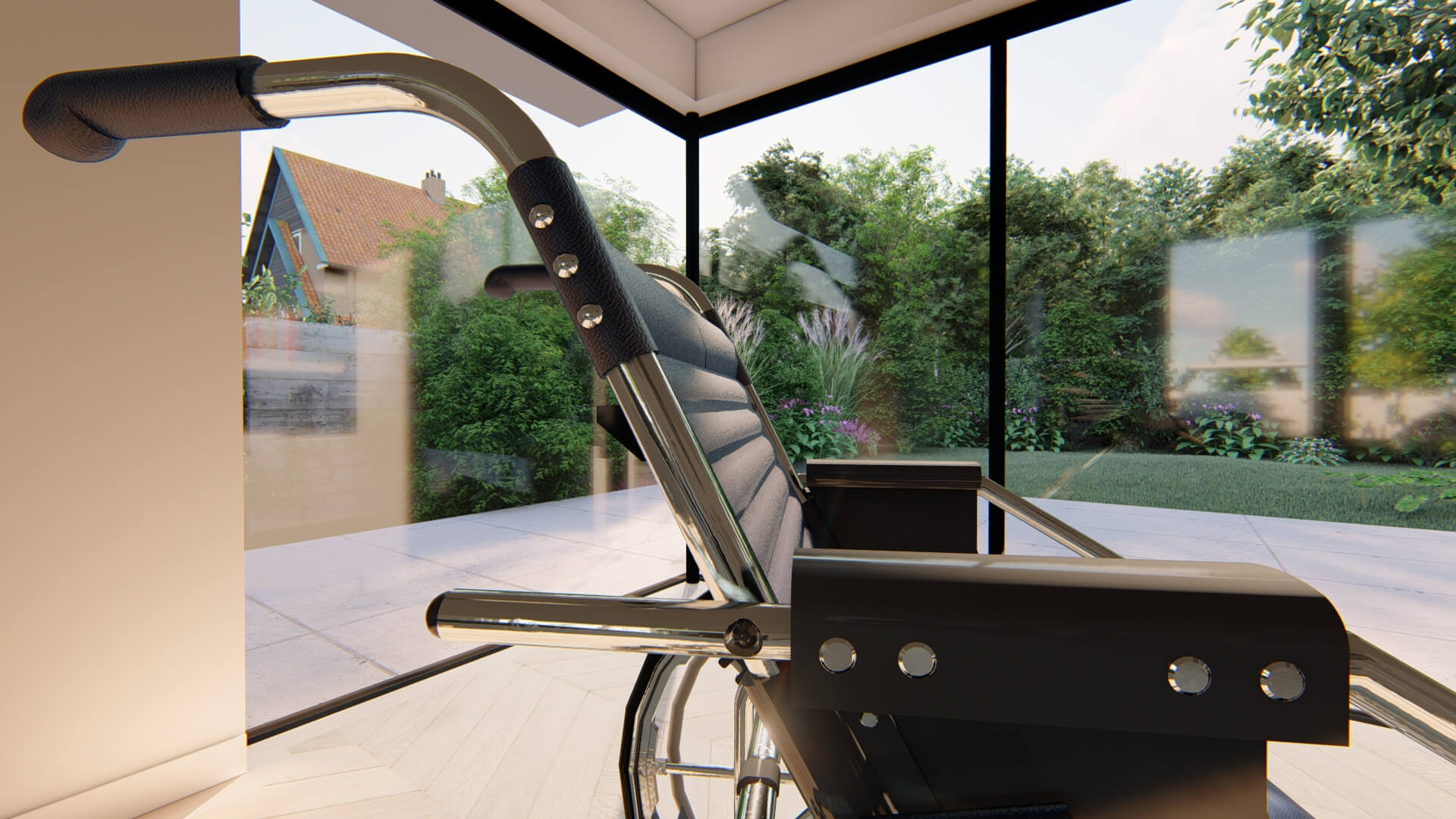 Wheelchair - 3D Model by AlphaGroup