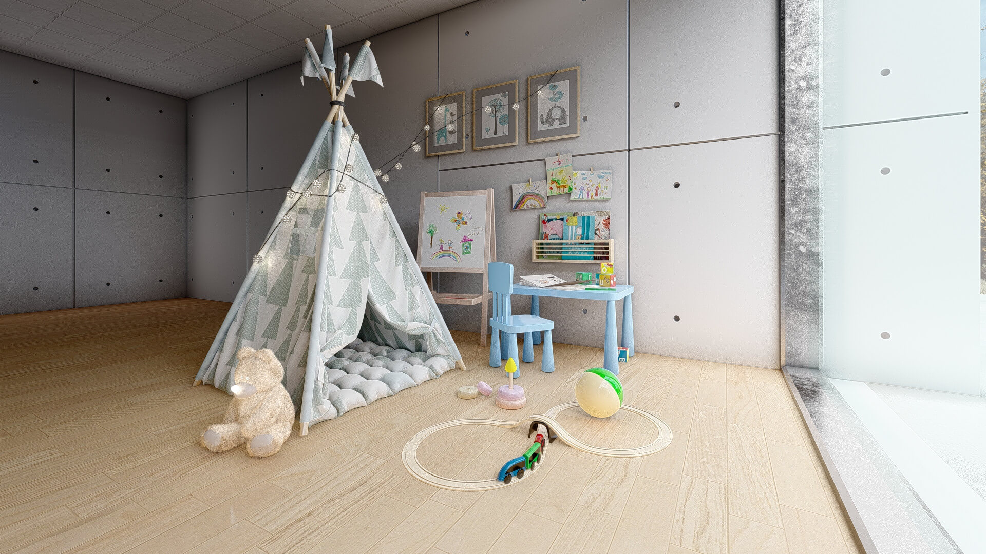 Wigwam - 3D Model by AlphaGroup