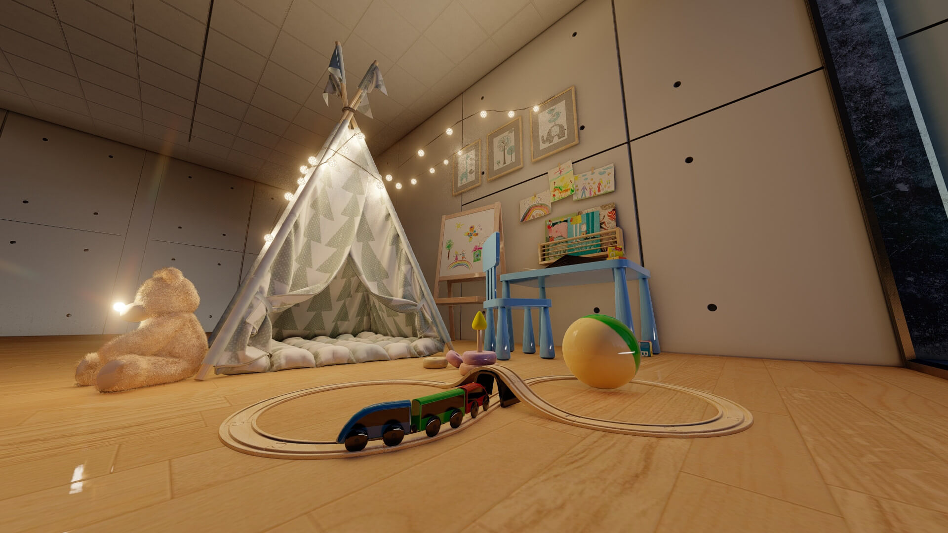 Wigwam - 3D Model by AlphaGroup