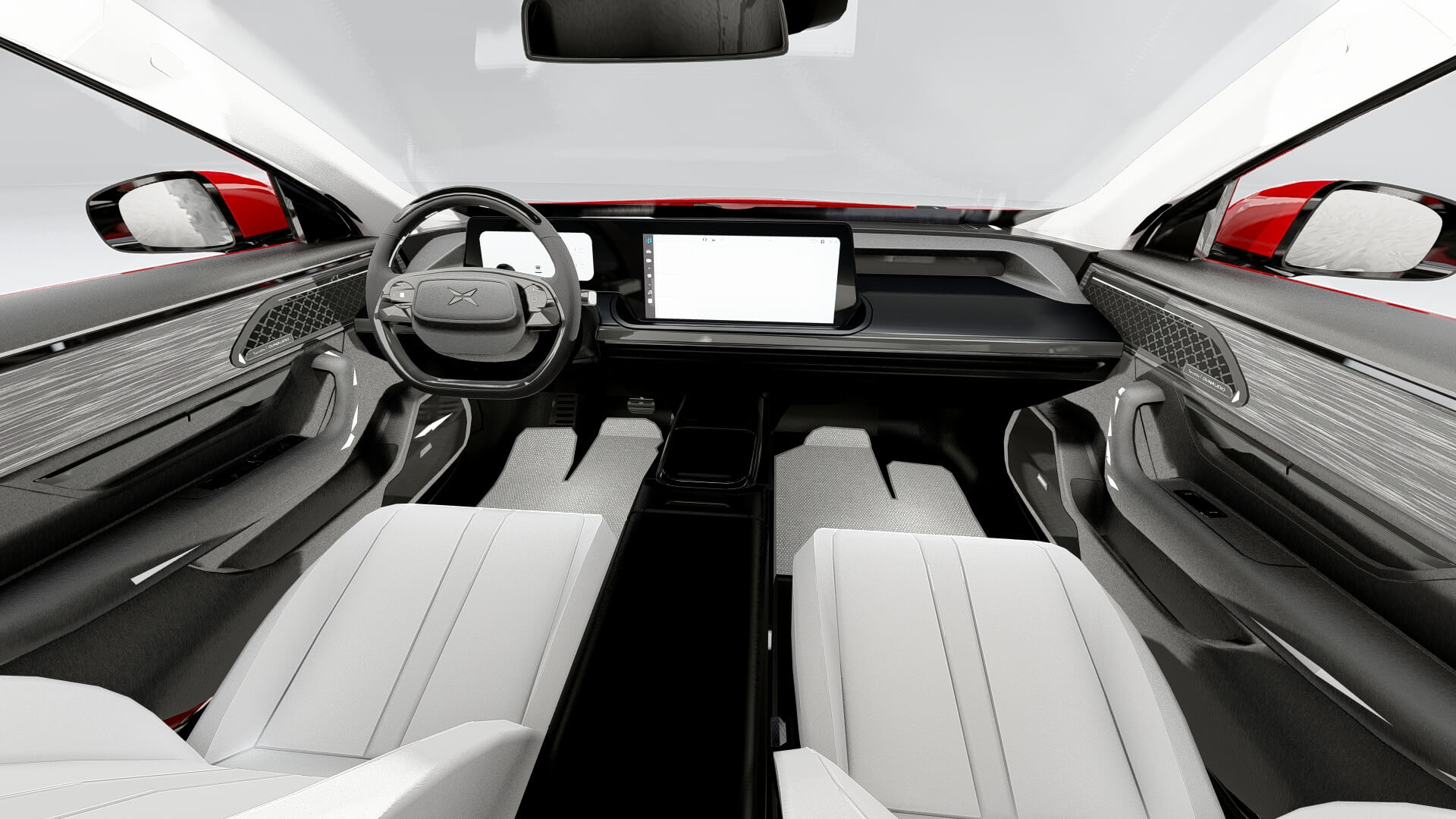 Xpeng P7 With Interior - 3D Model by AlphaGroup