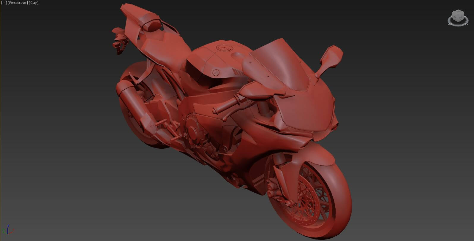 Yamaha Yzf-R1 2020 3D Model by AlphaGroup
