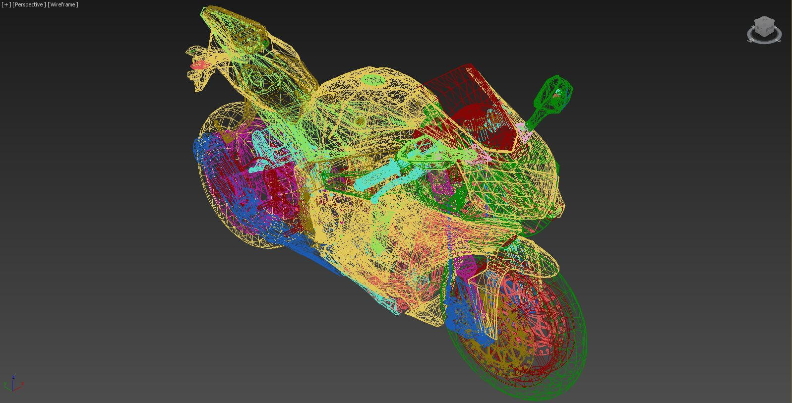 Yamaha Yzf-R1 2020 3D Model by AlphaGroup