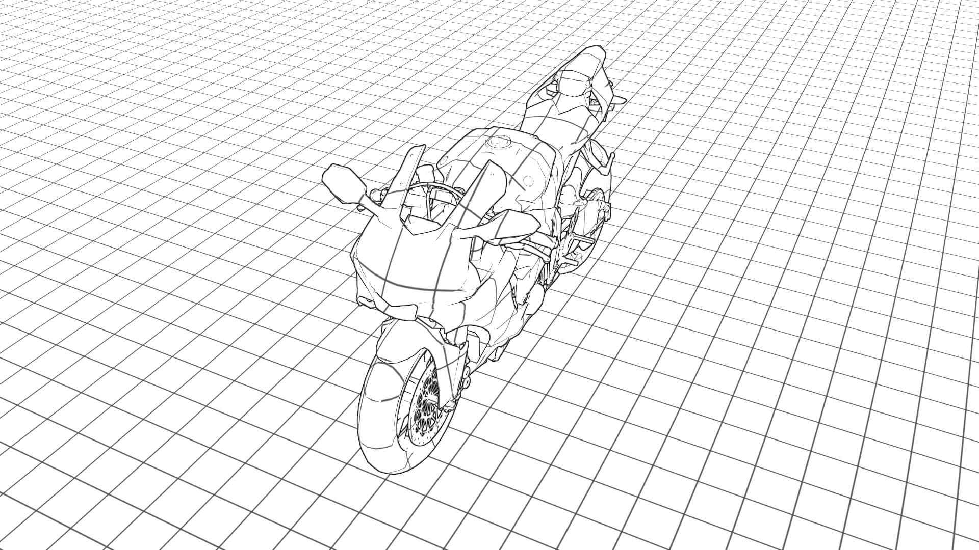 Yamaha Yzf-R1 2020 3D Model by AlphaGroup