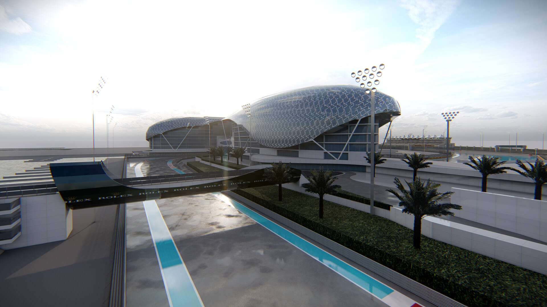 Yas Marina F1 Circuit - 3D Model by AlphaGroup