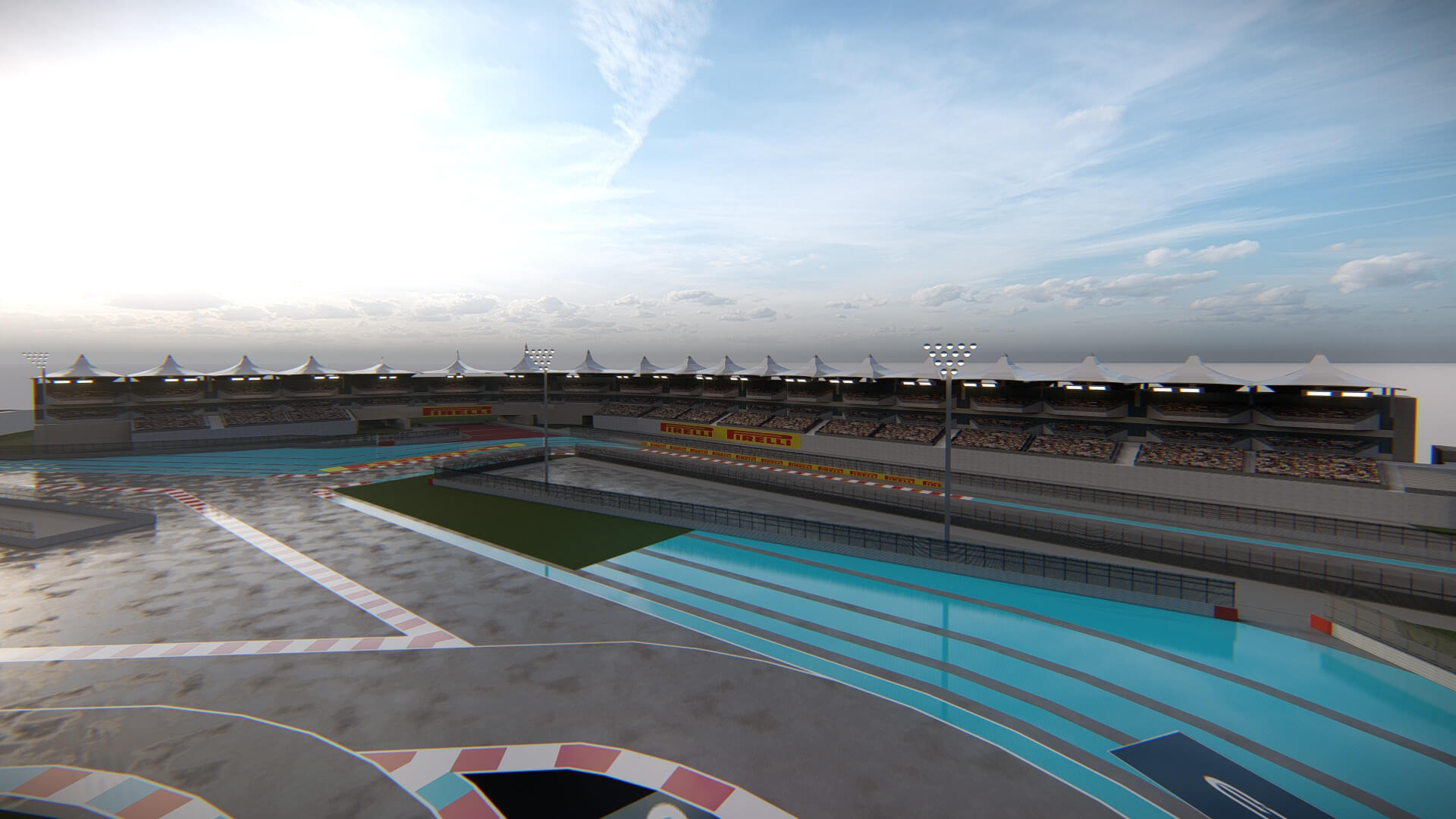 Yas Marina F1 Circuit - 3D Model by AlphaGroup