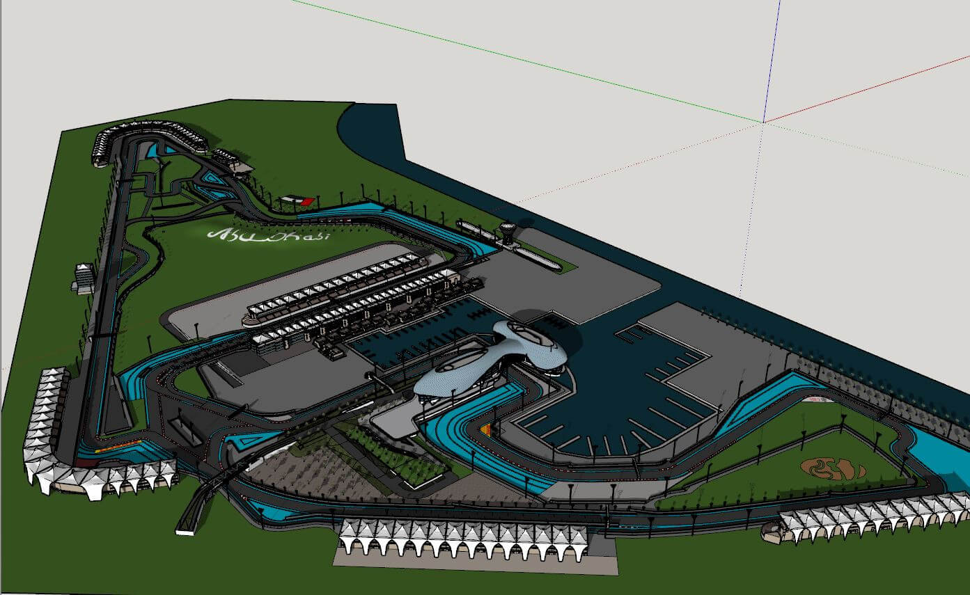 Yas Marina F1 Circuit - 3D Model by AlphaGroup