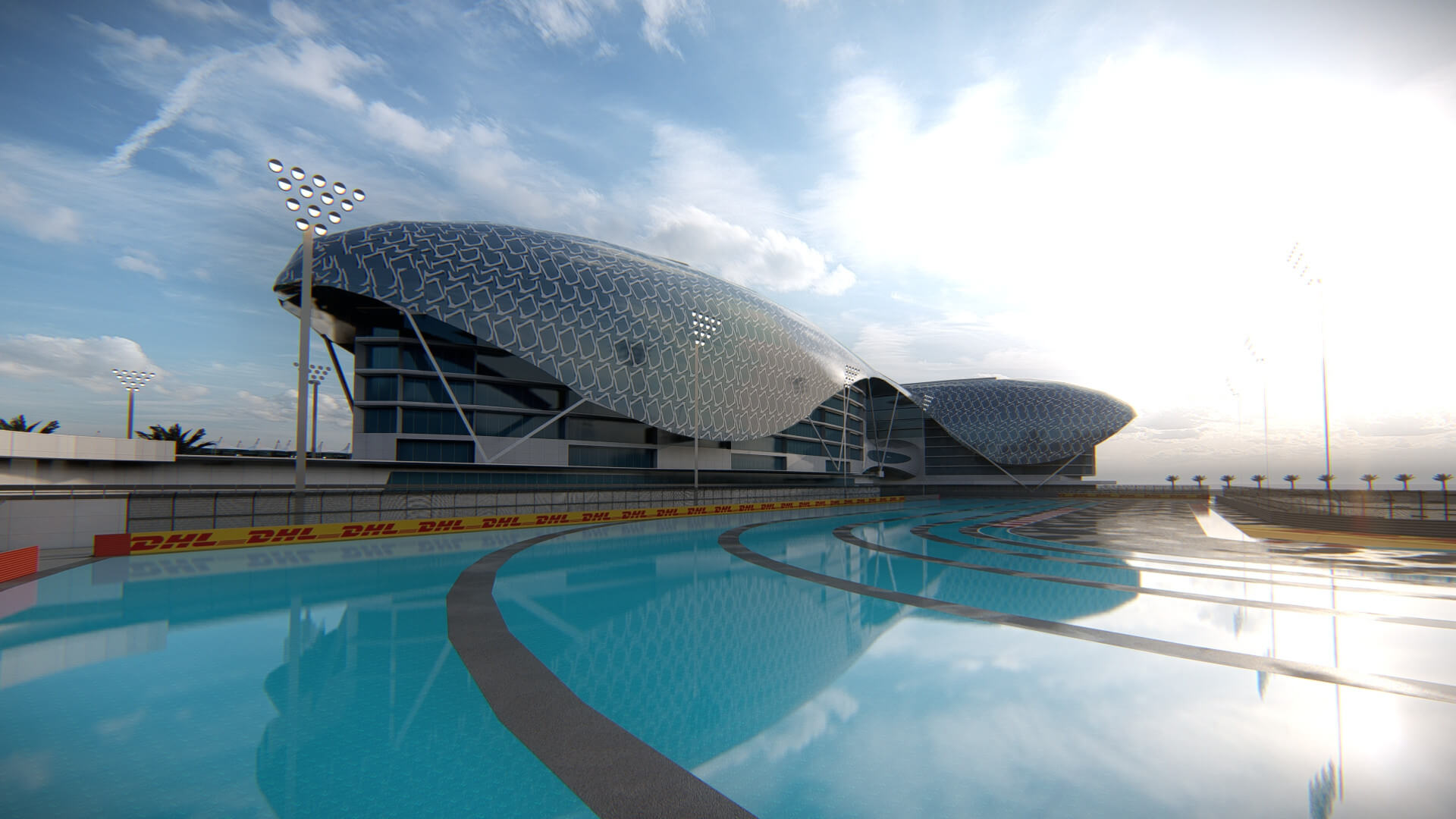 Yas Marina F1 Circuit - 3D Model by AlphaGroup