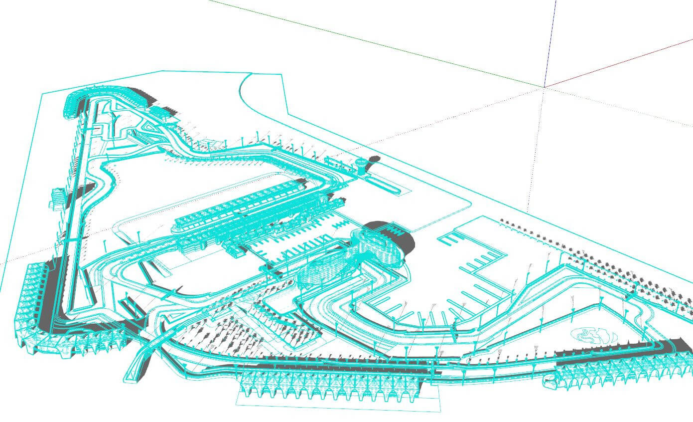 Yas Marina F1 Circuit - 3D Model by AlphaGroup