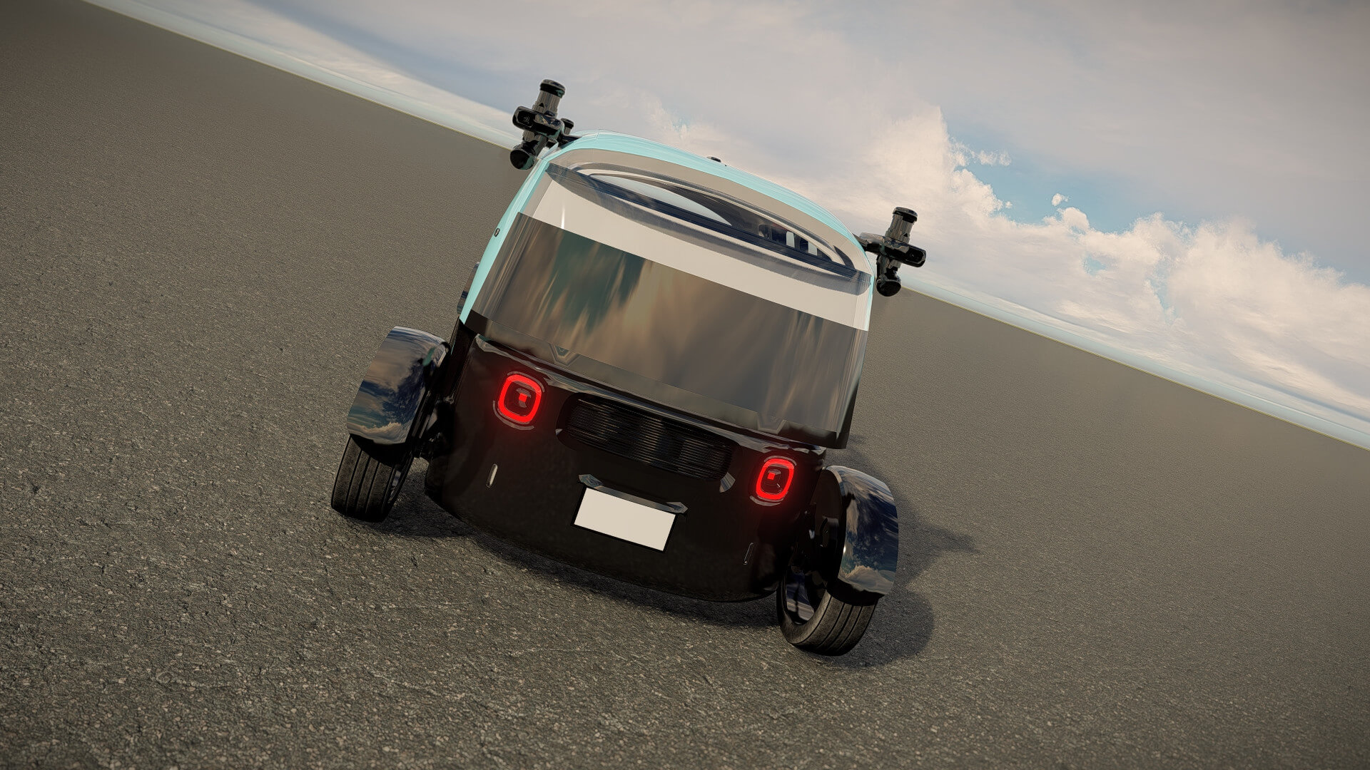 Zoox Smart Taxi - 3D Model by AlphaGroup