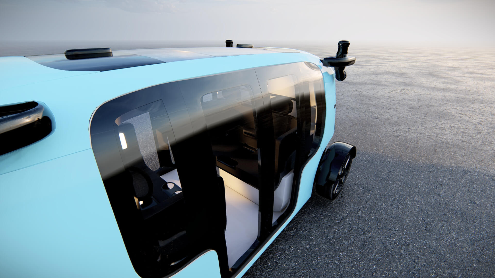 Zoox Smart Taxi - 3D Model by AlphaGroup