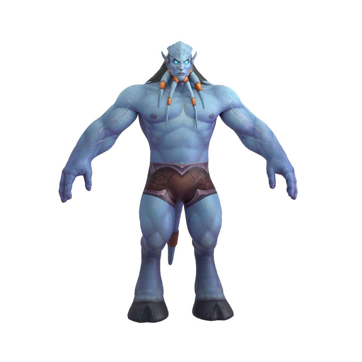 World of Warcraft Draenei Male - 3D Model by Alza3D
