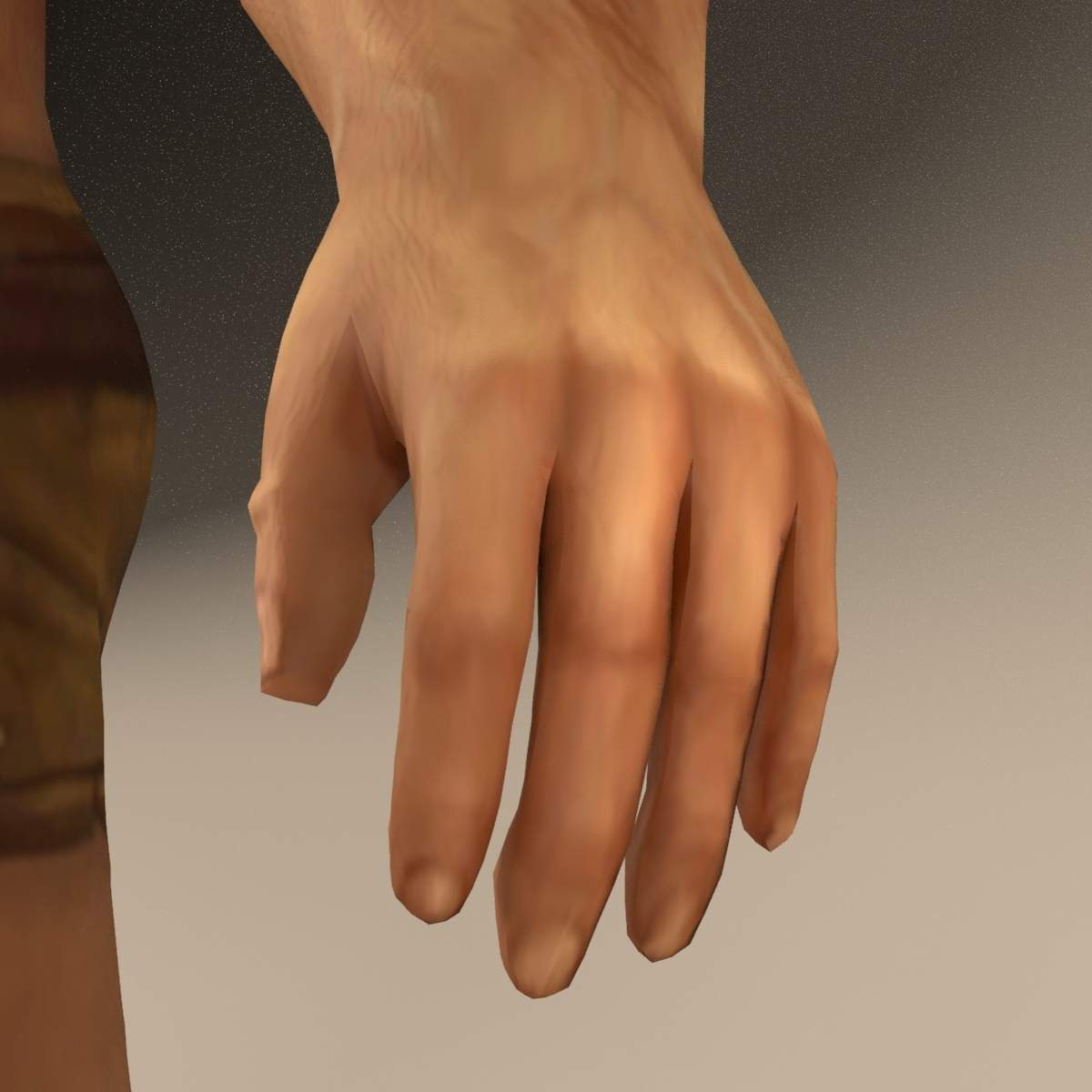 World of Warcraft Human Male - 3D Model by Alza3D