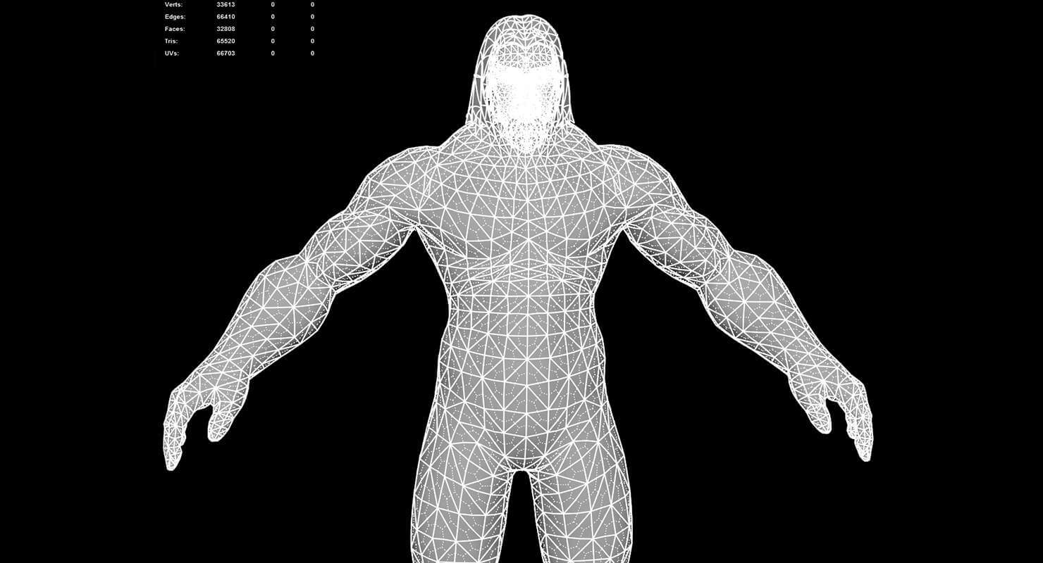 World of Warcraft Human Male - 3D Model by Alza3D