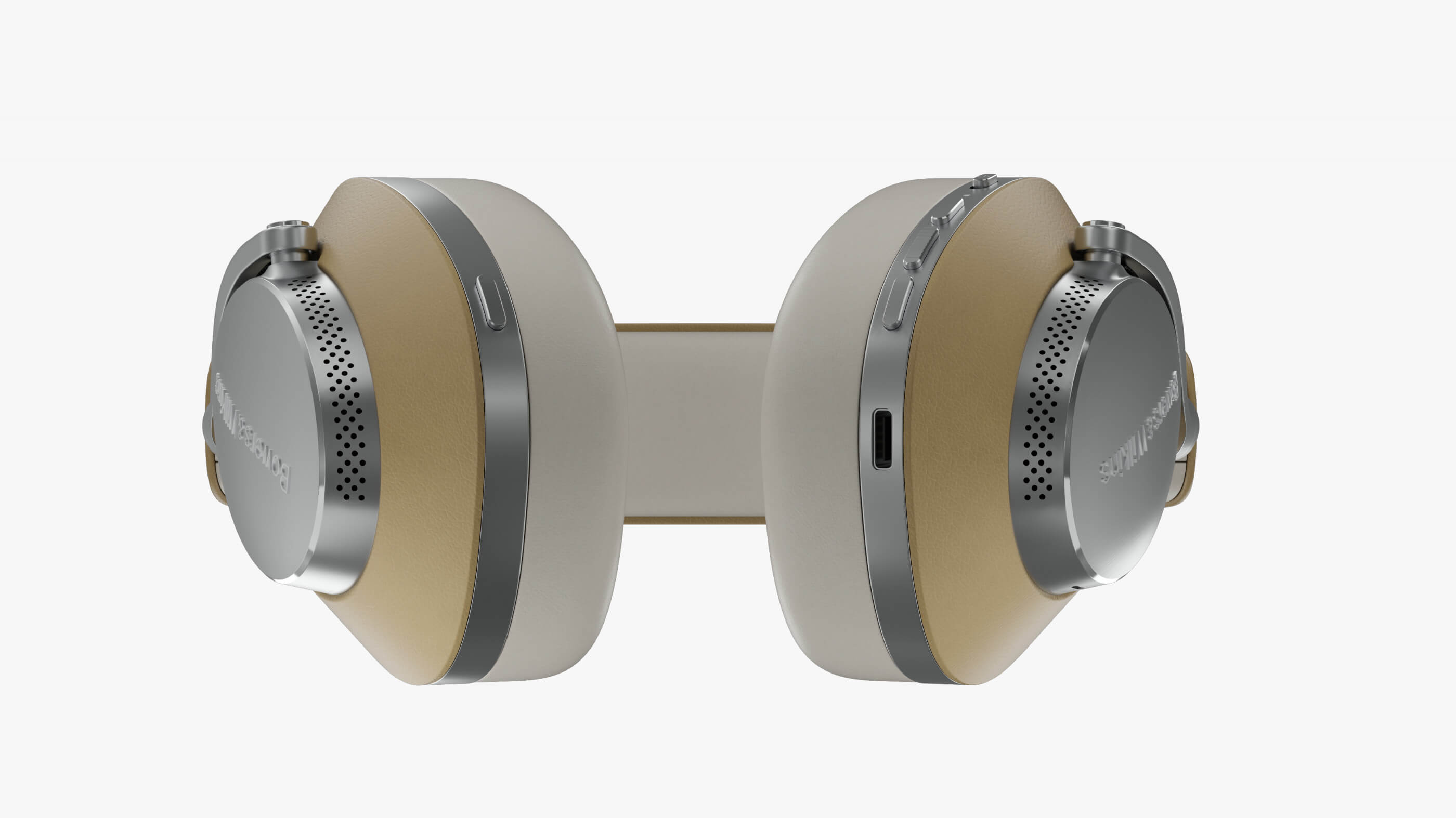 Headphone Bower and Wilkins Px8 Tan Leather - 3D Model by Ambi3d