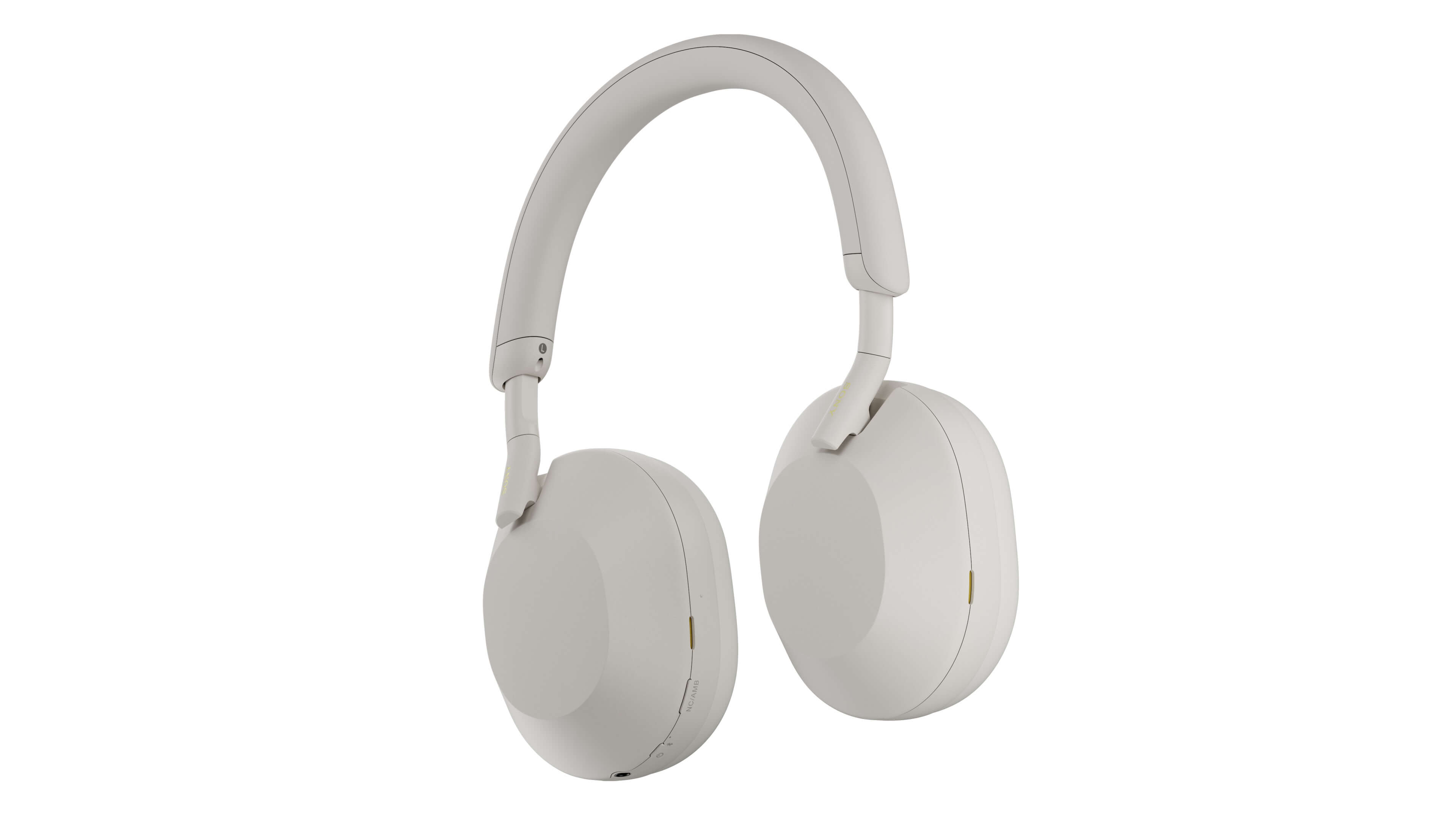 Headphone Sony Wh - 1000Xm5 Beige 3D Model by Ambi3d