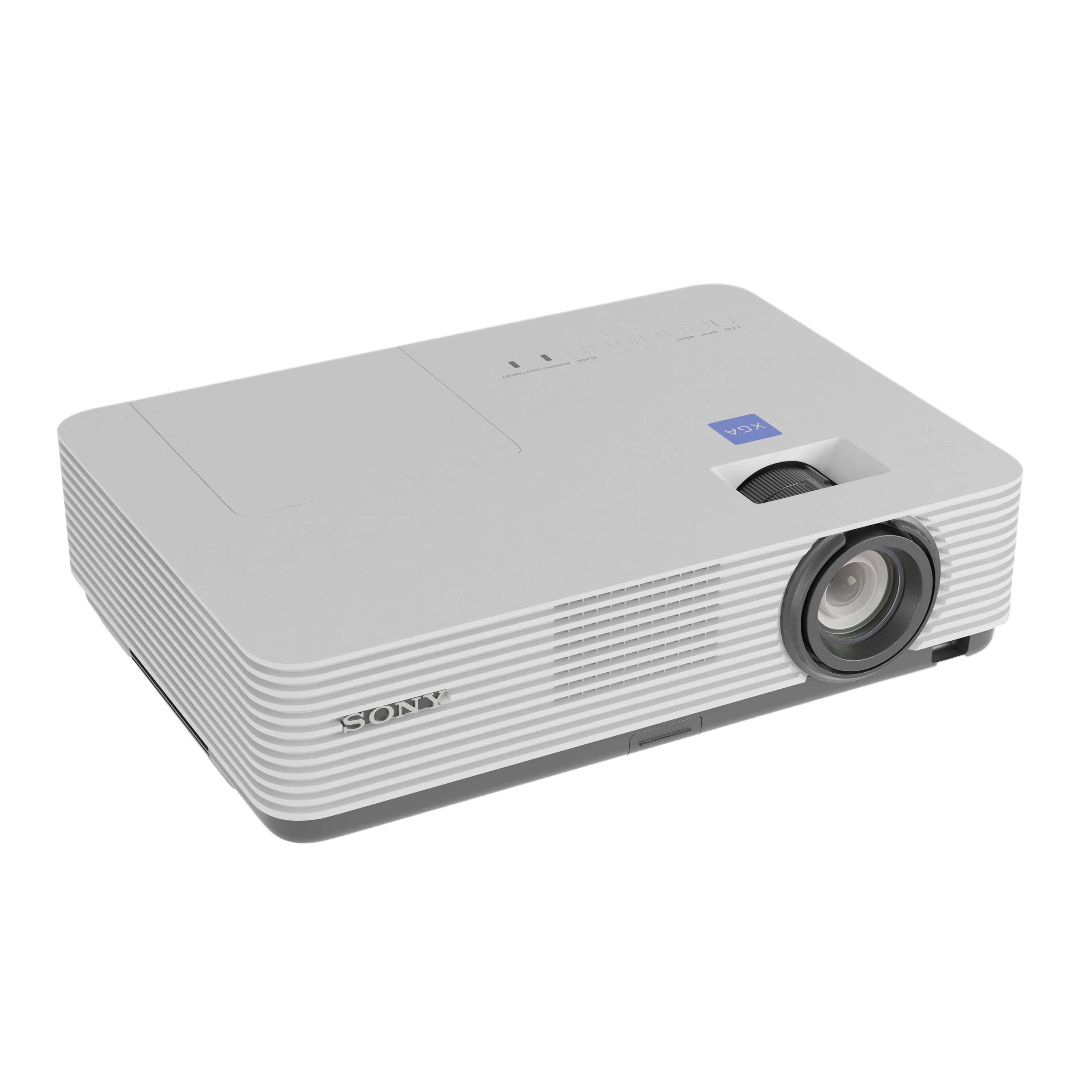 Projector Sony Vpl DX221 With Screen Set - 3D Model by Ambi3d