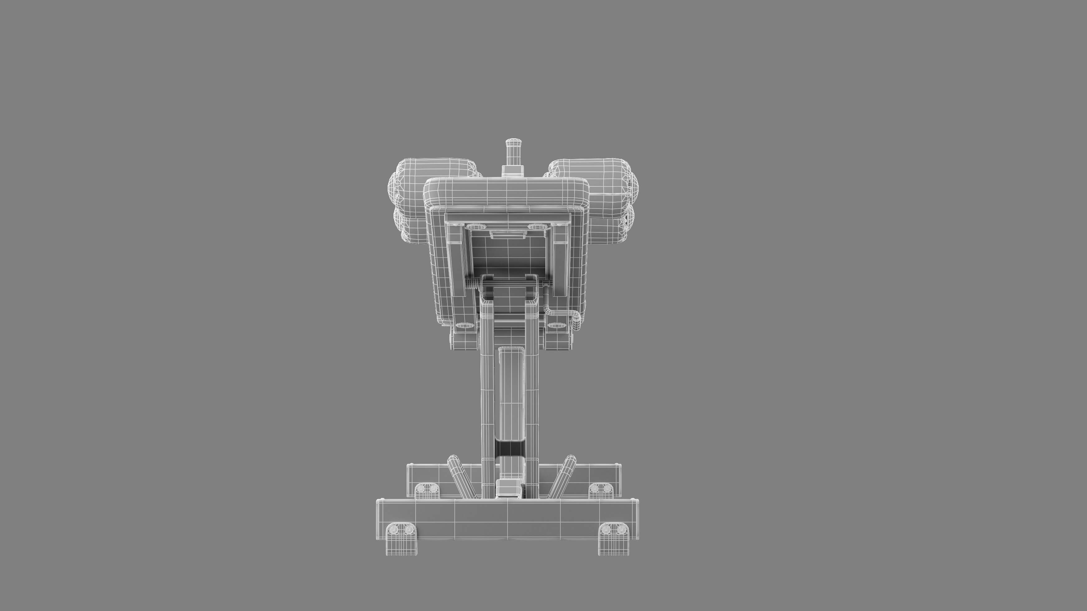 Technogym Abdominal Crunch Pure - 3D Model by Ambi3d