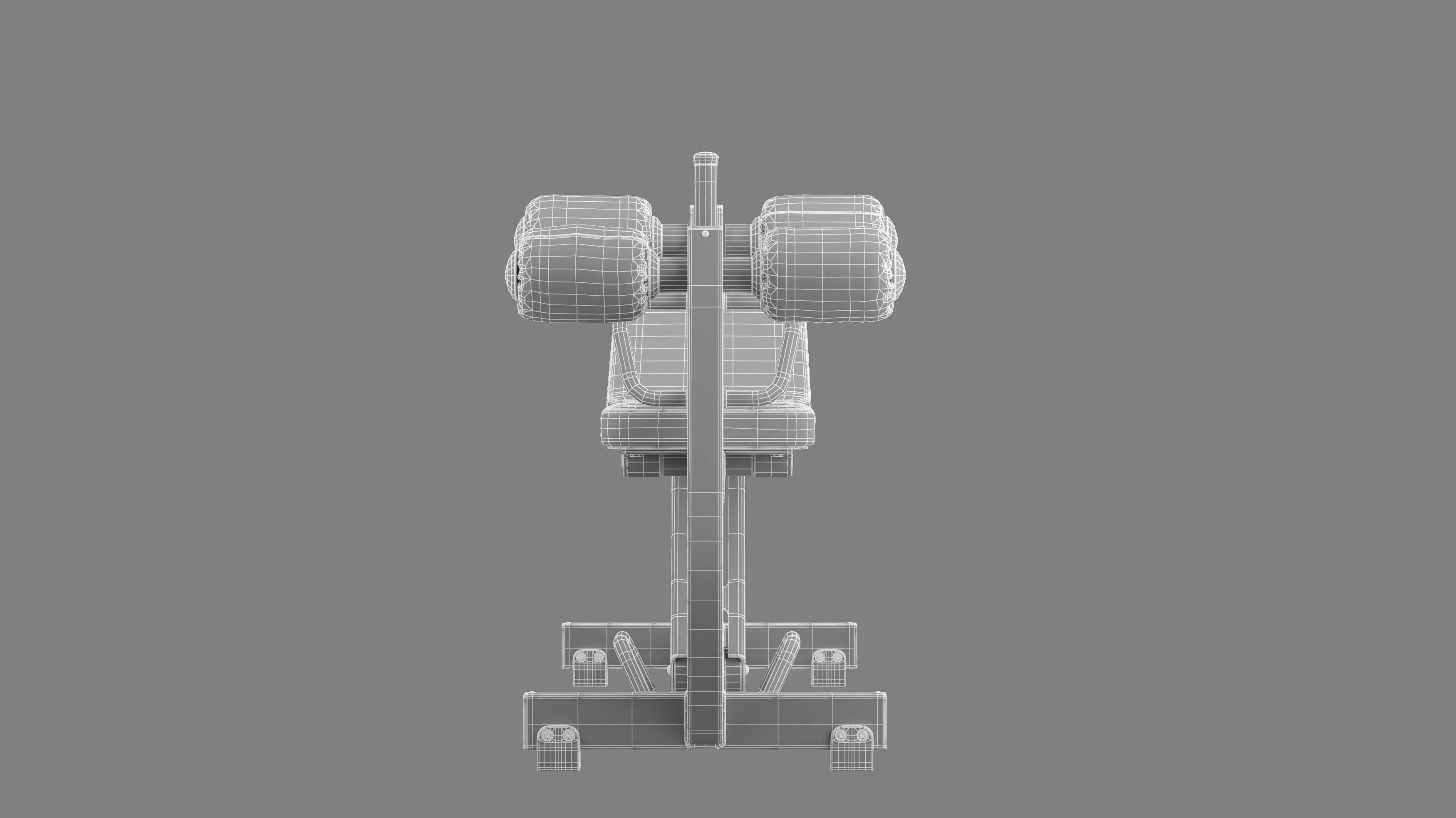 Technogym Abdominal Crunch Pure - 3D Model by Ambi3d