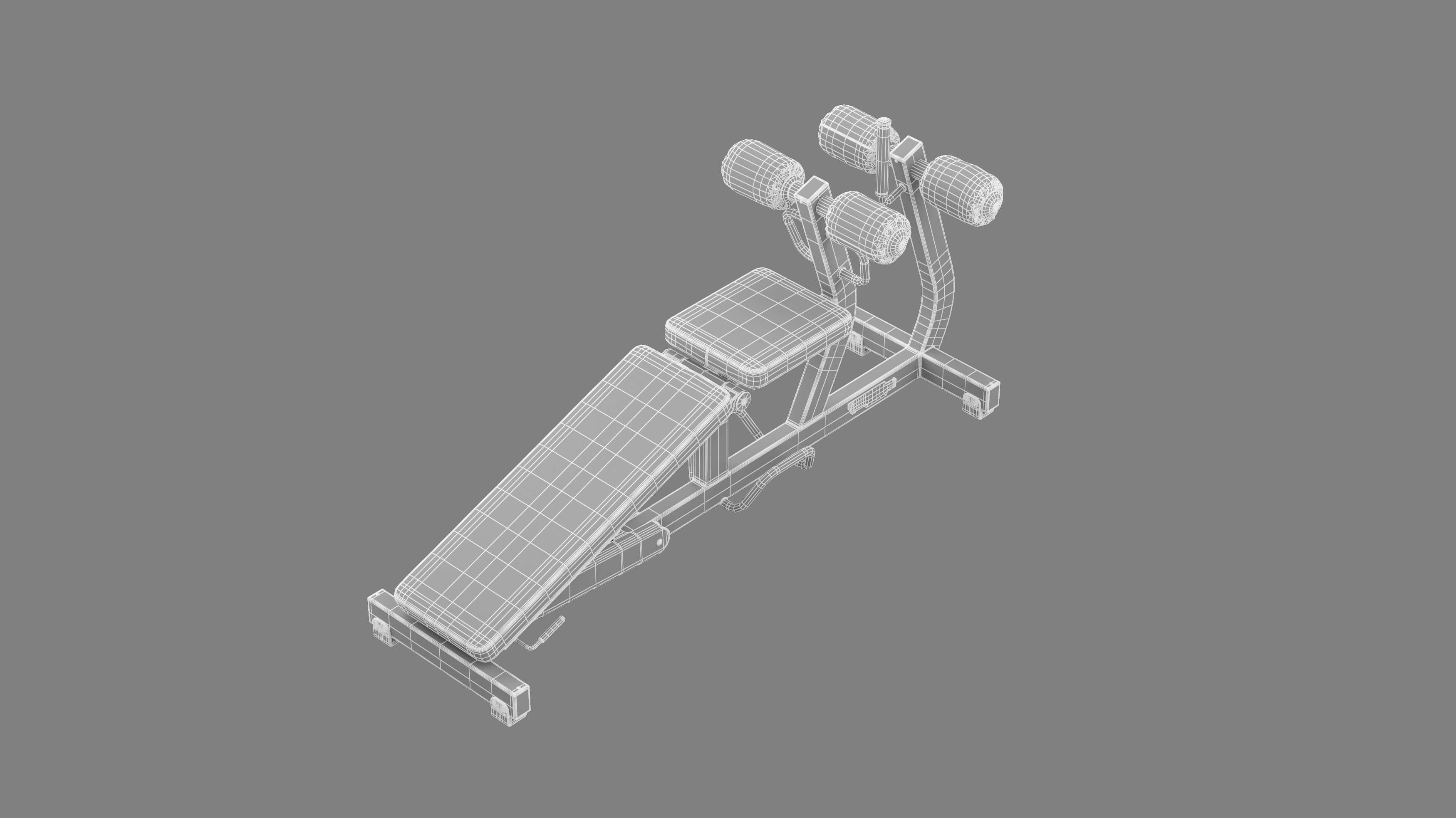 Technogym Abdominal Crunch Pure - 3D Model by Ambi3d