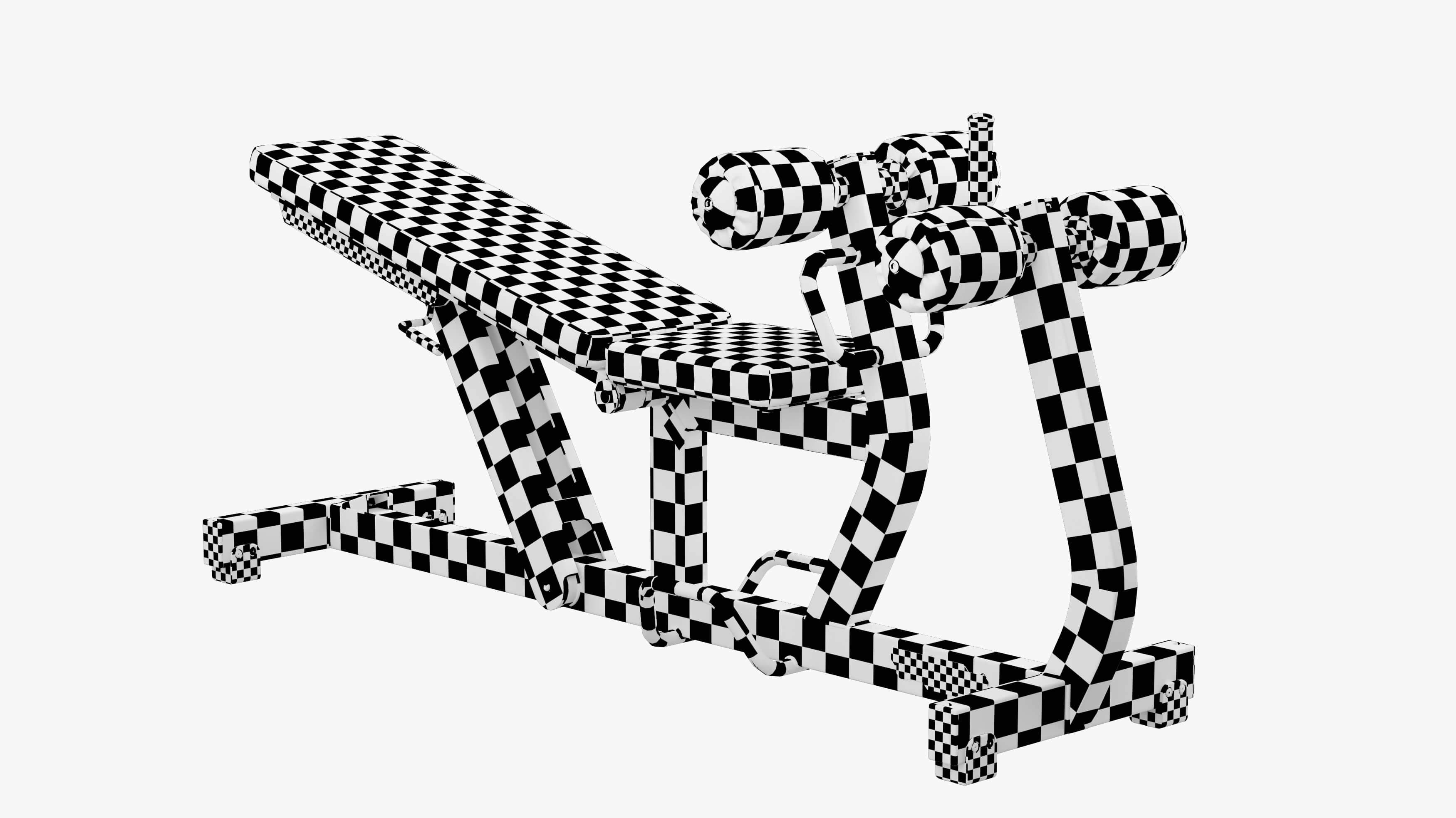 Technogym Abdominal Crunch Pure - 3D Model by Ambi3d