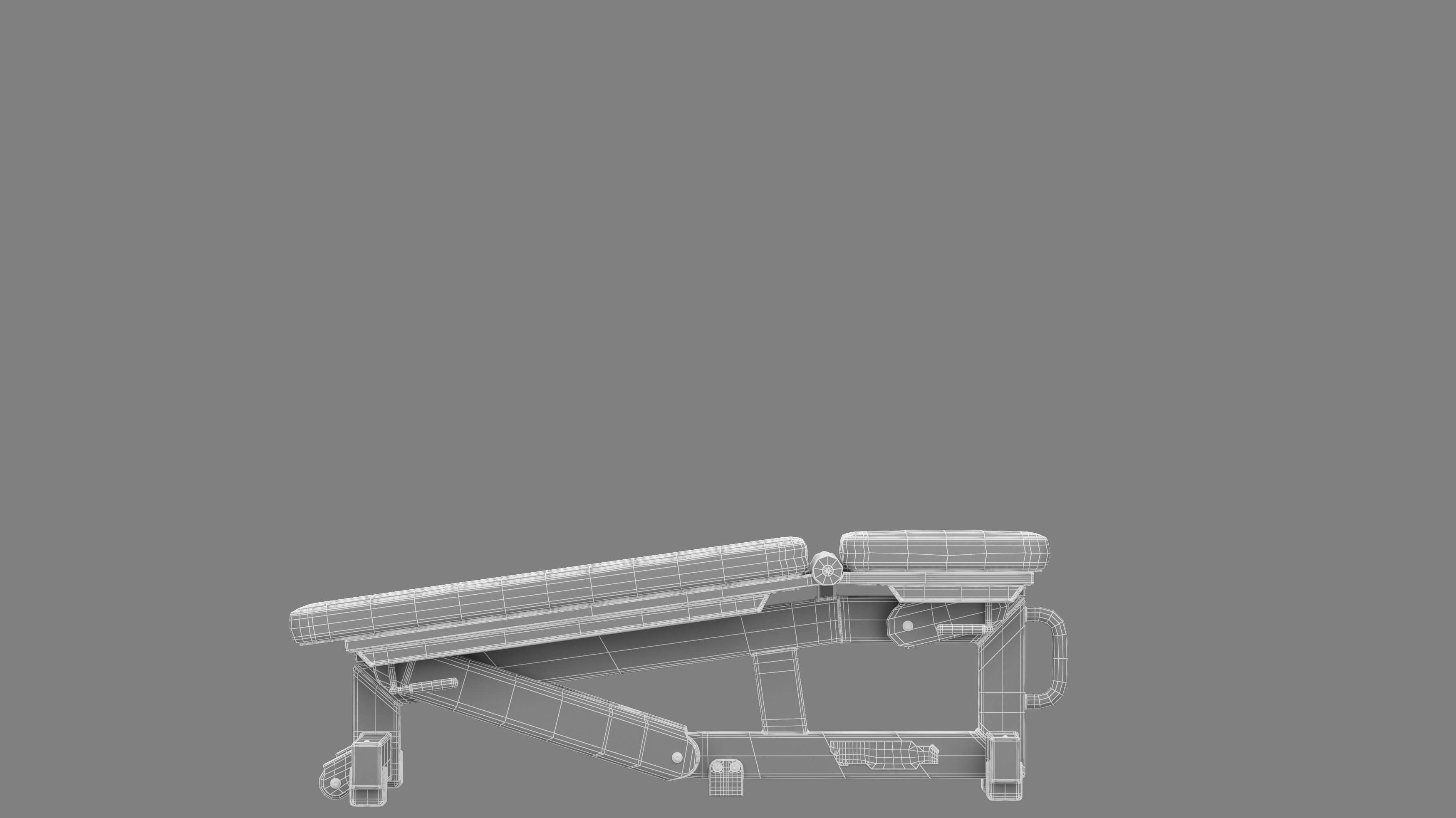 Technogym Adjustable Bench Pure - 3D Model by Ambi3d