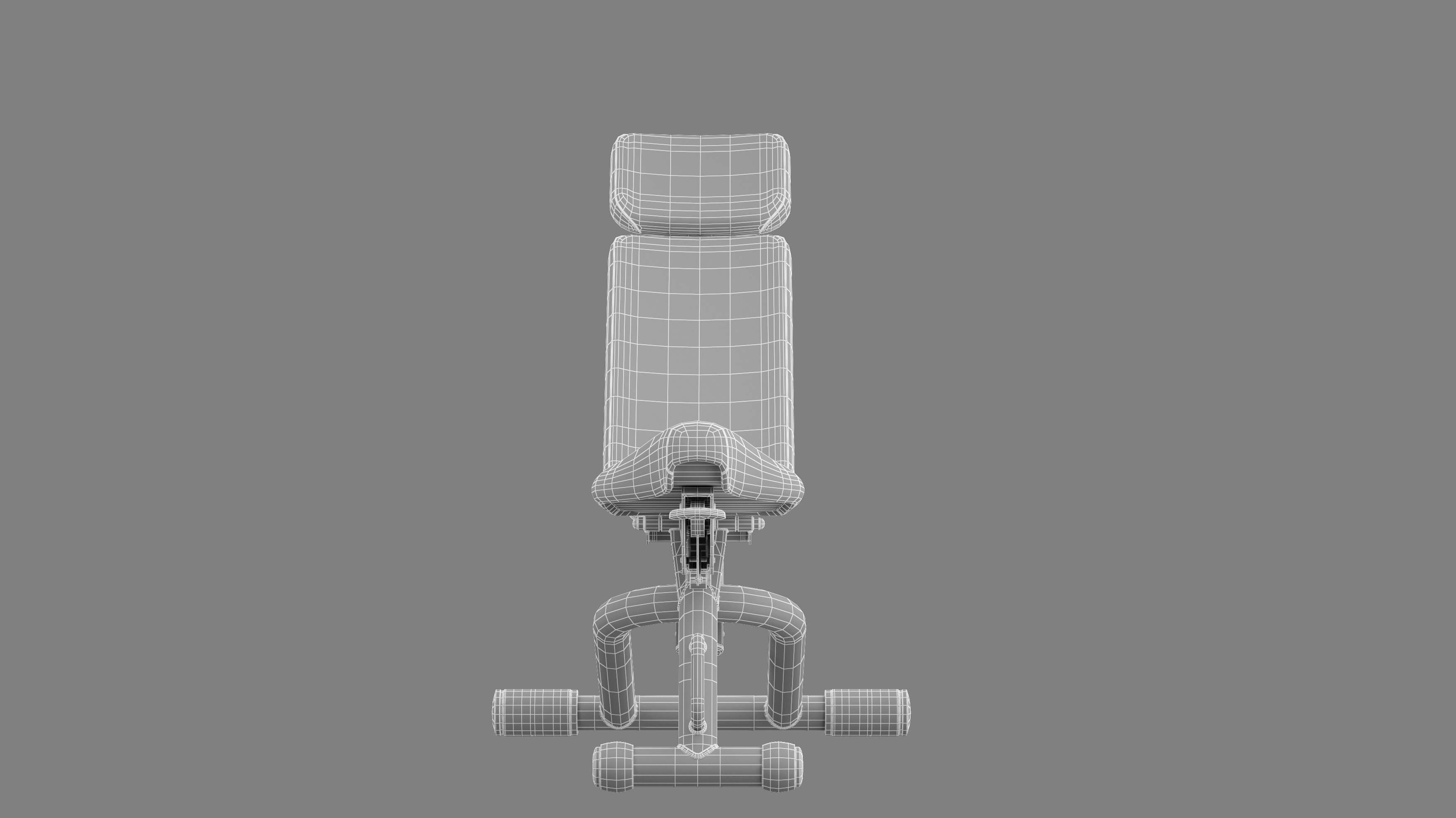 Technogym Adjustable Bench - 3D Model by Ambi3d