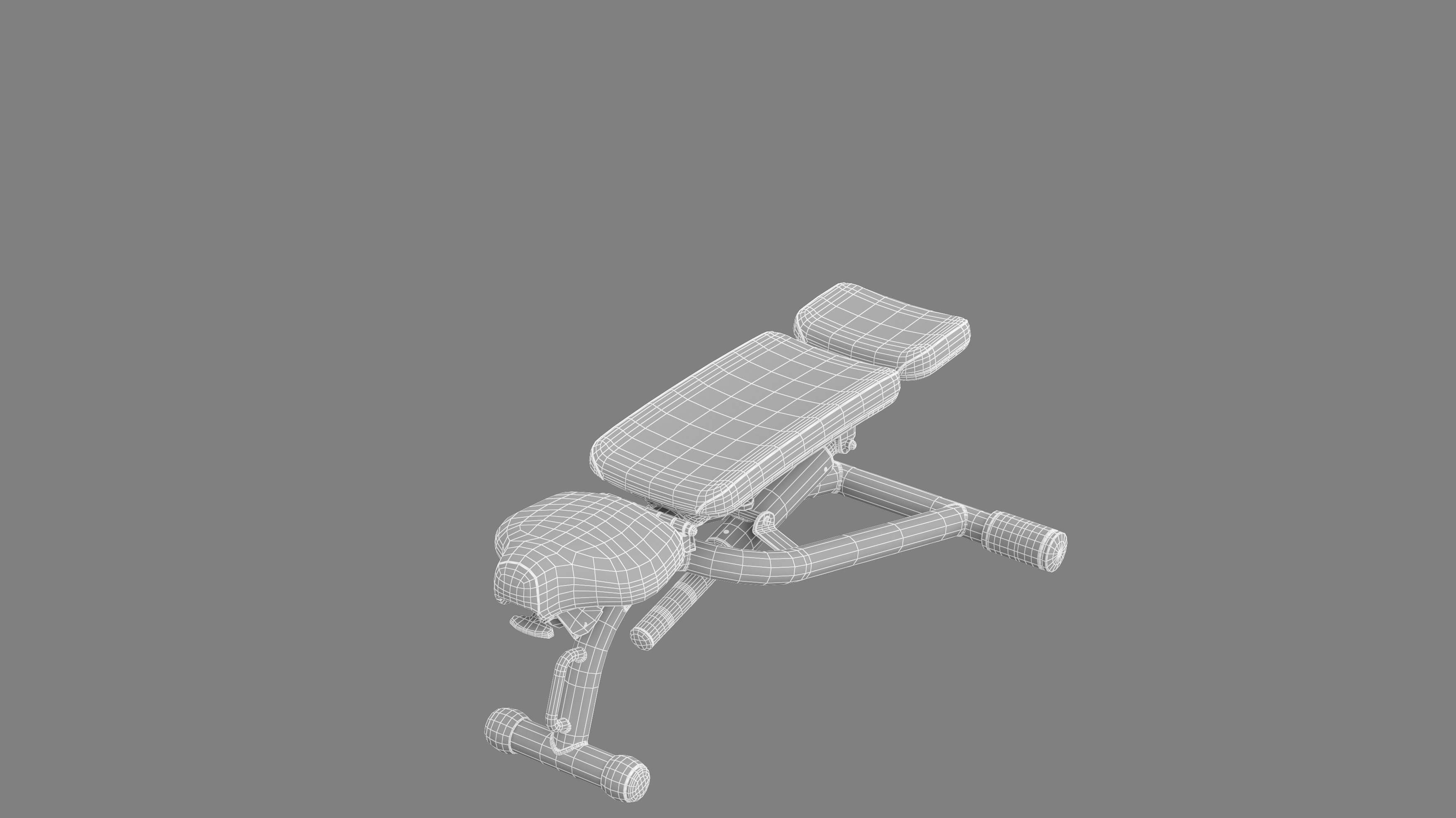 Technogym Adjustable Bench - 3D Model by Ambi3d