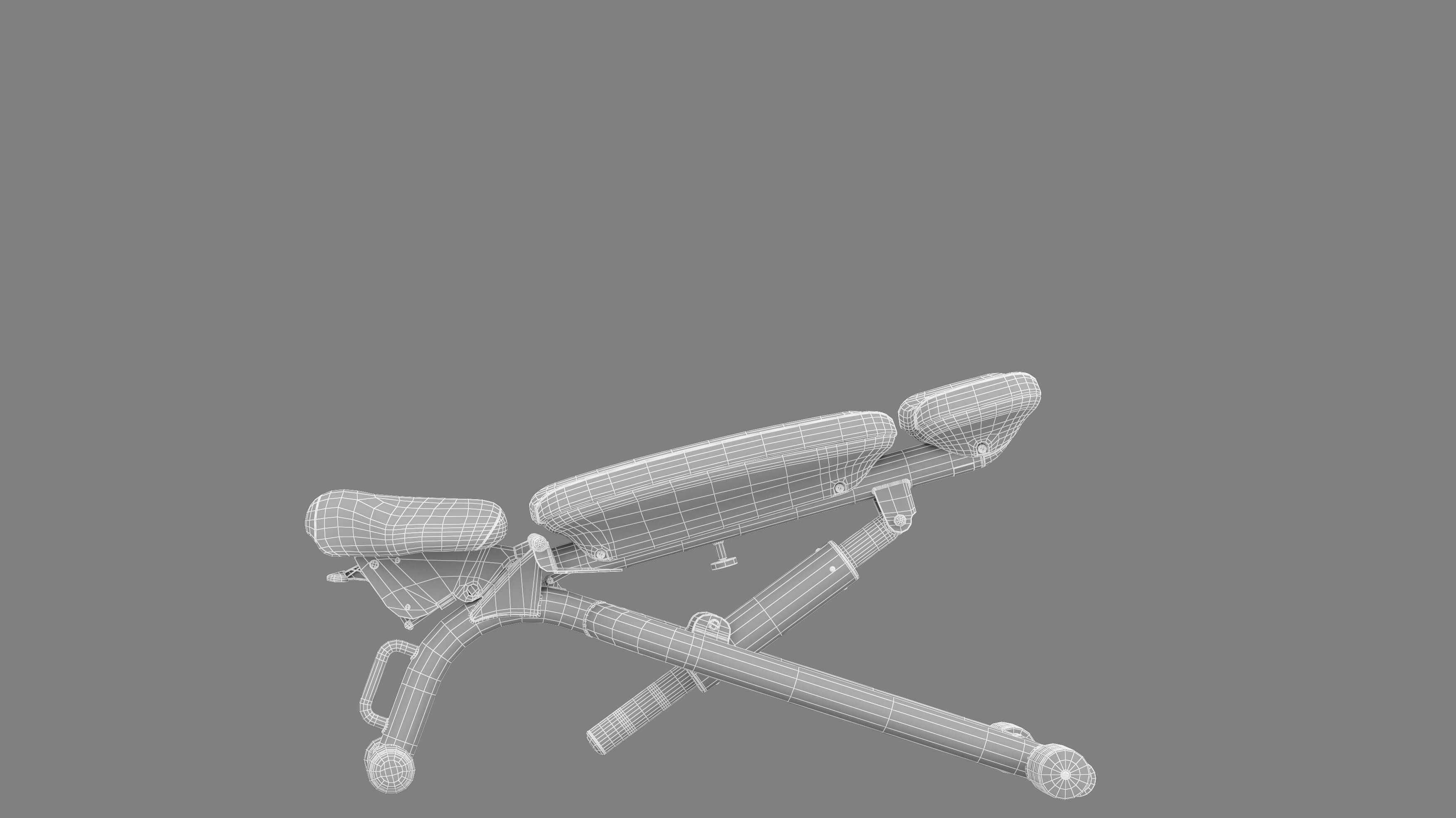 Technogym Adjustable Bench - 3D Model by Ambi3d