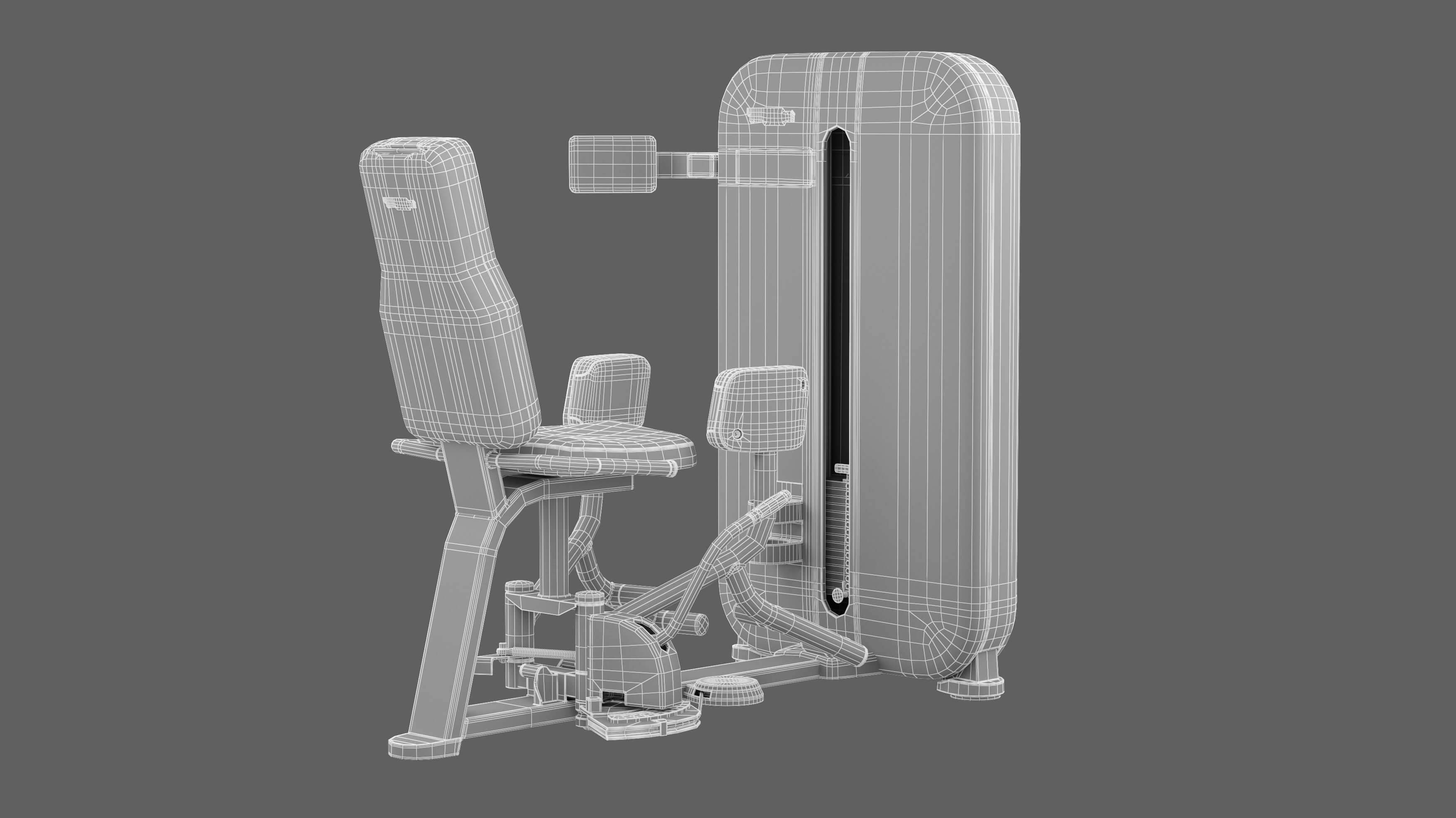 Technogym Artis Abductor - 3D Model by Ambi3d